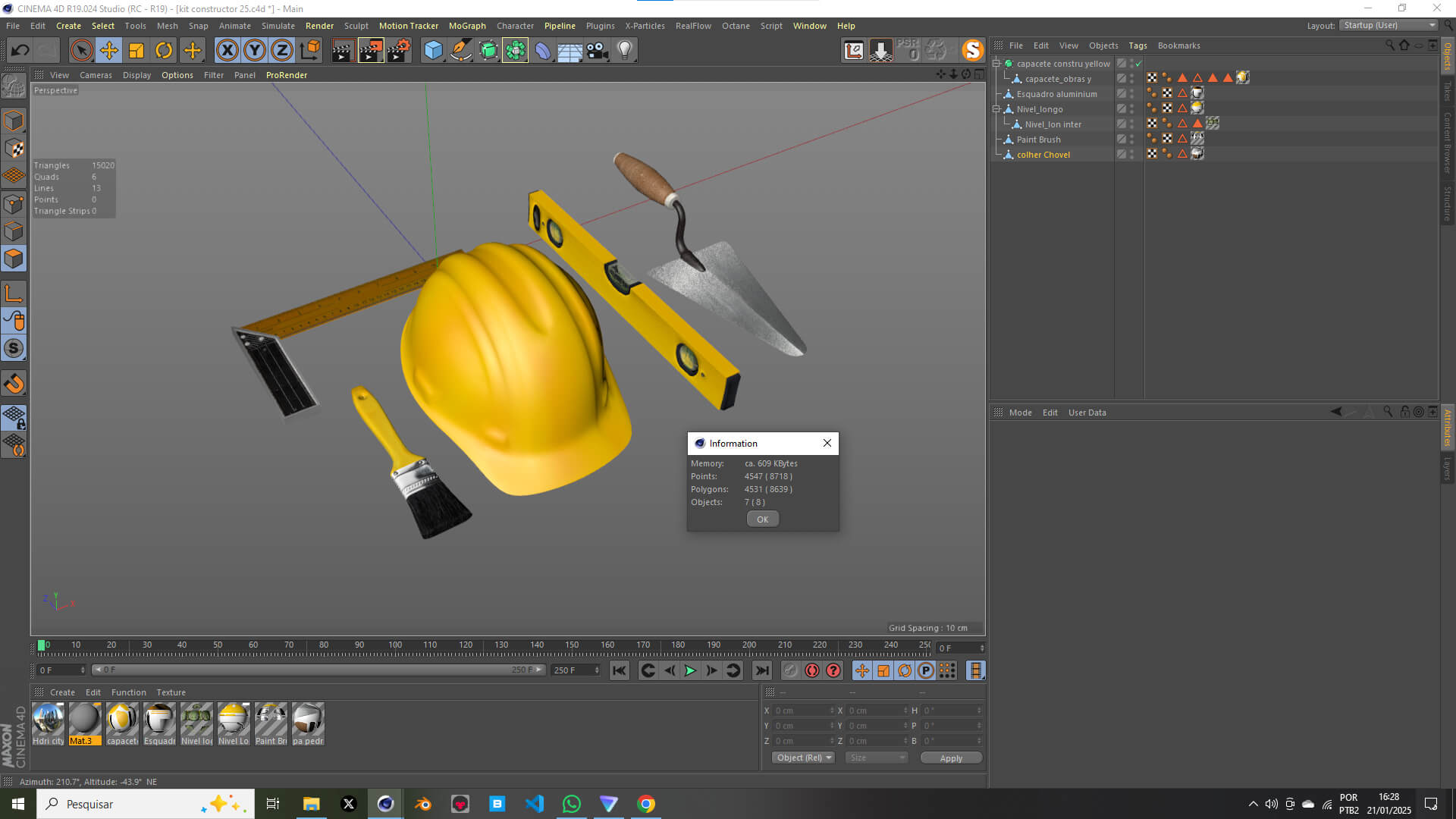 Kit Constructor 25 - 3D Model by renatodalle