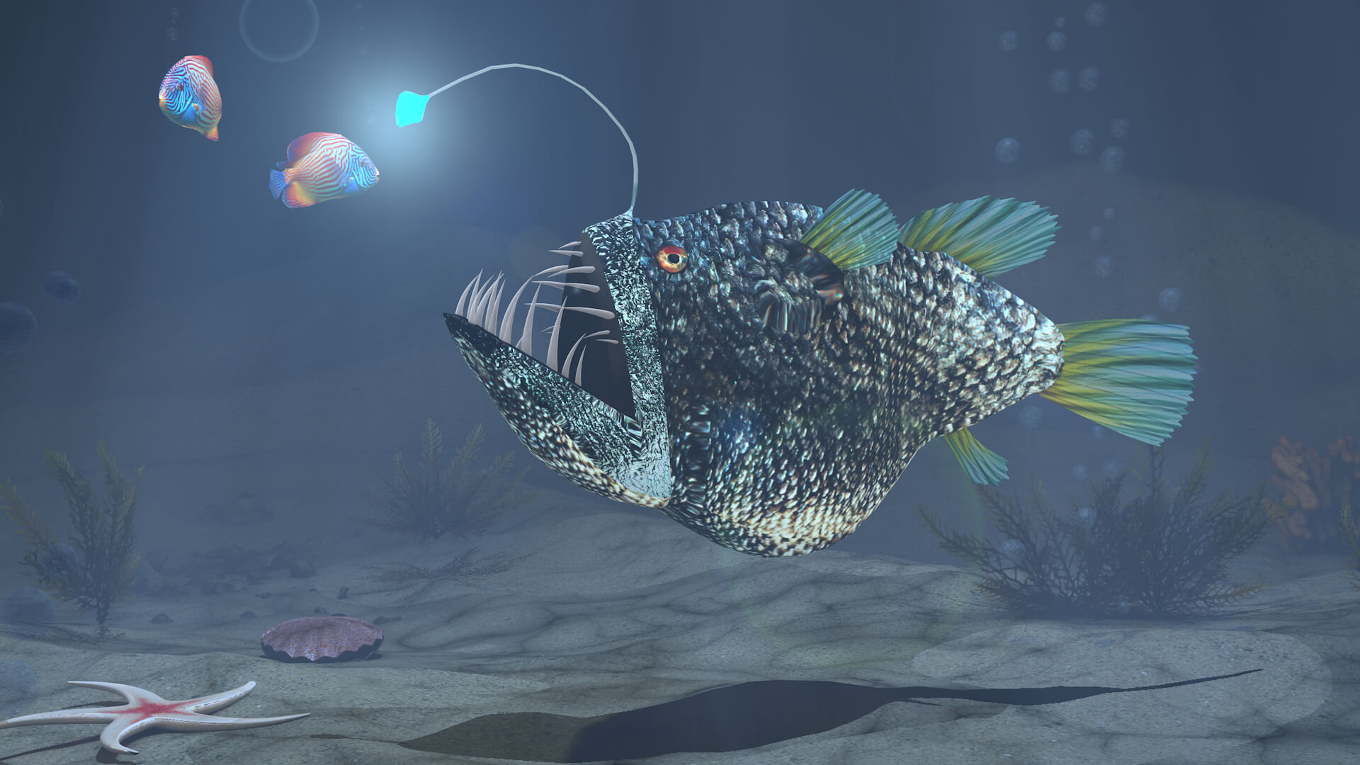 Lantern Fish - 3D Model by renatodalle