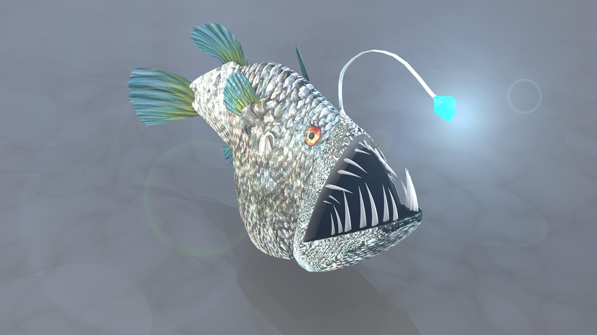 Lantern Fish - 3D Model by renatodalle