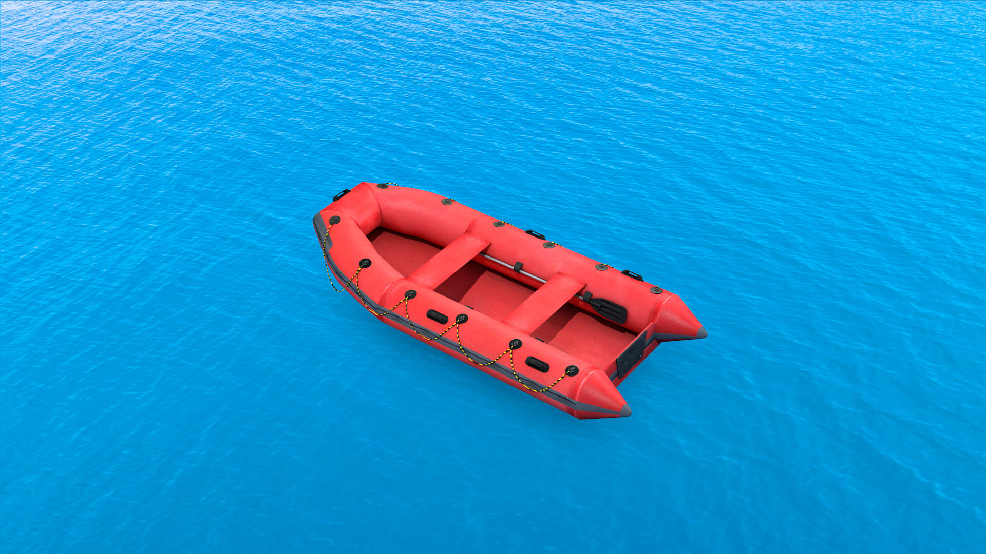 Lifeboat Inflate - 3D Model by renatodalle