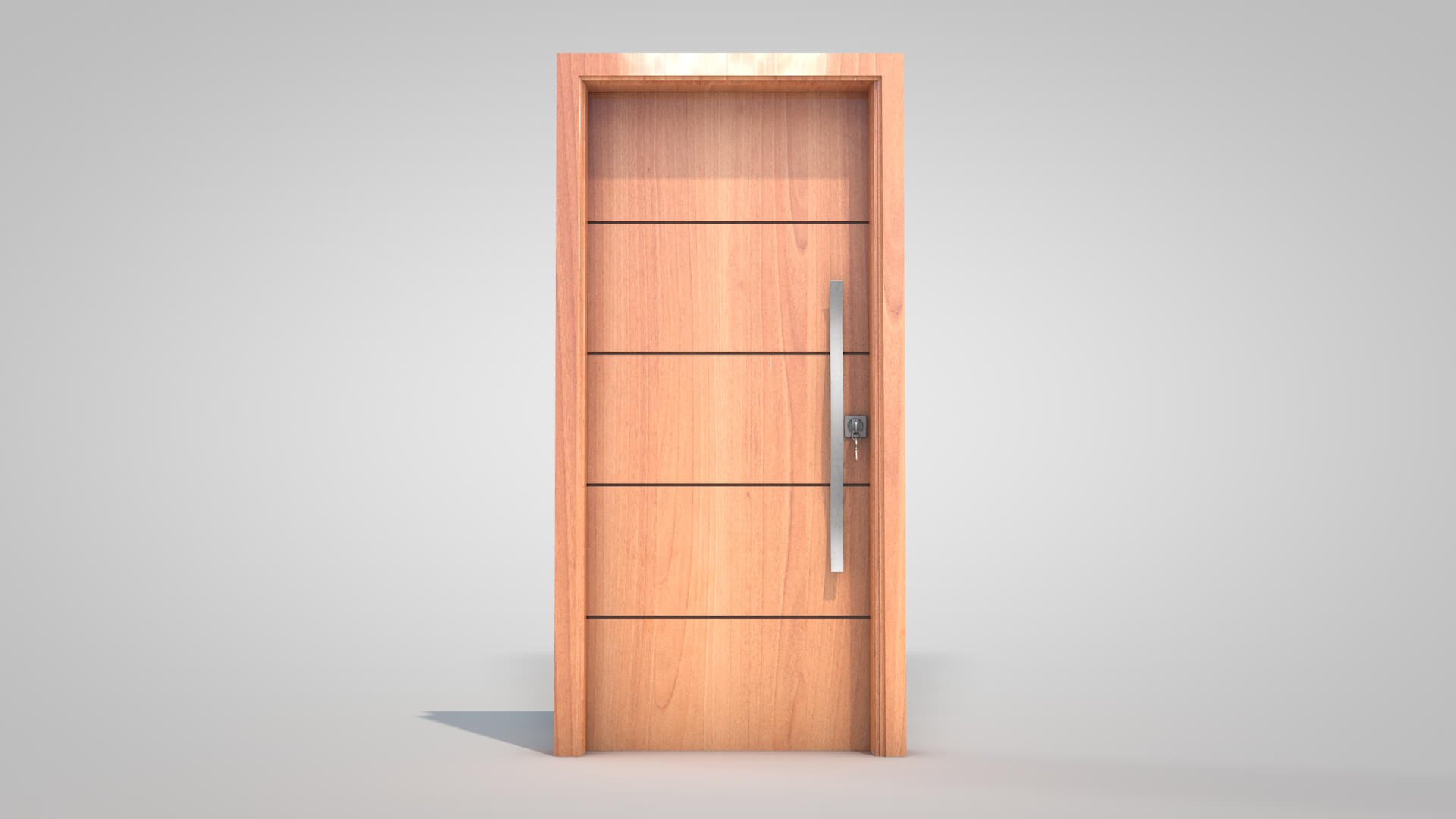 Living Room Door Complete - 3D Model by renatodalle