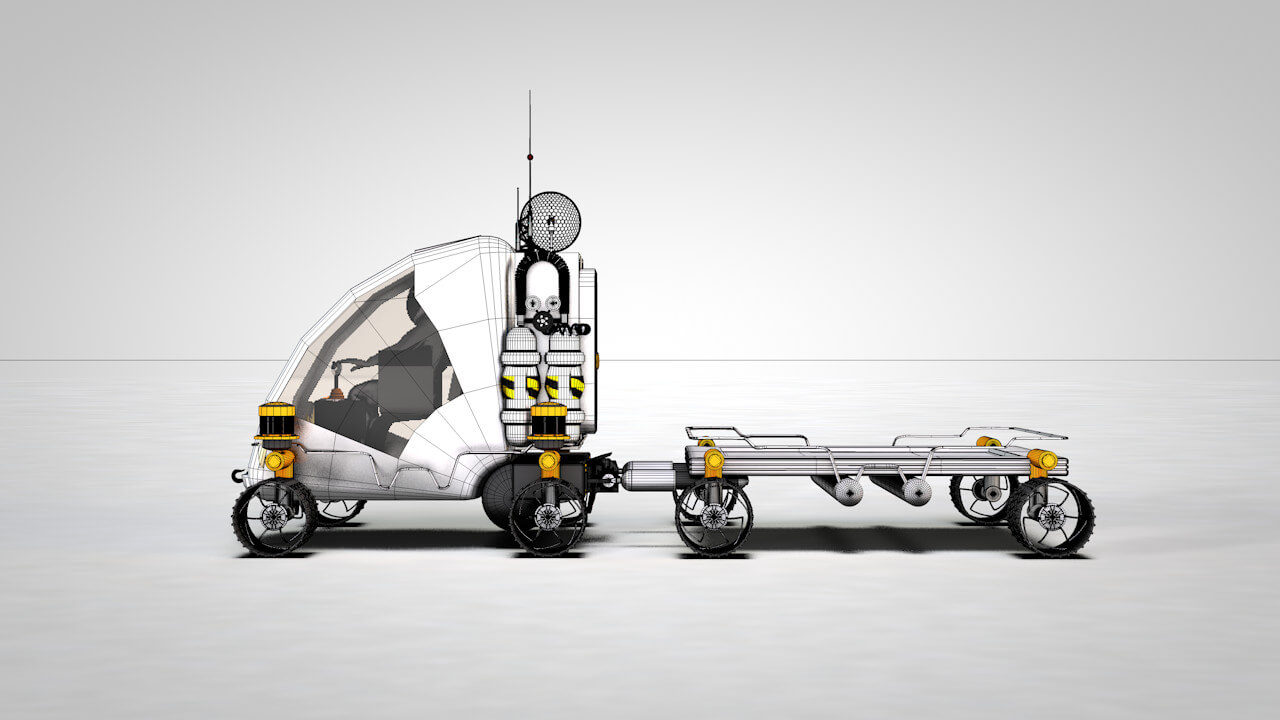 Lunar Cargo Civilization - 3D Model by renatodalle