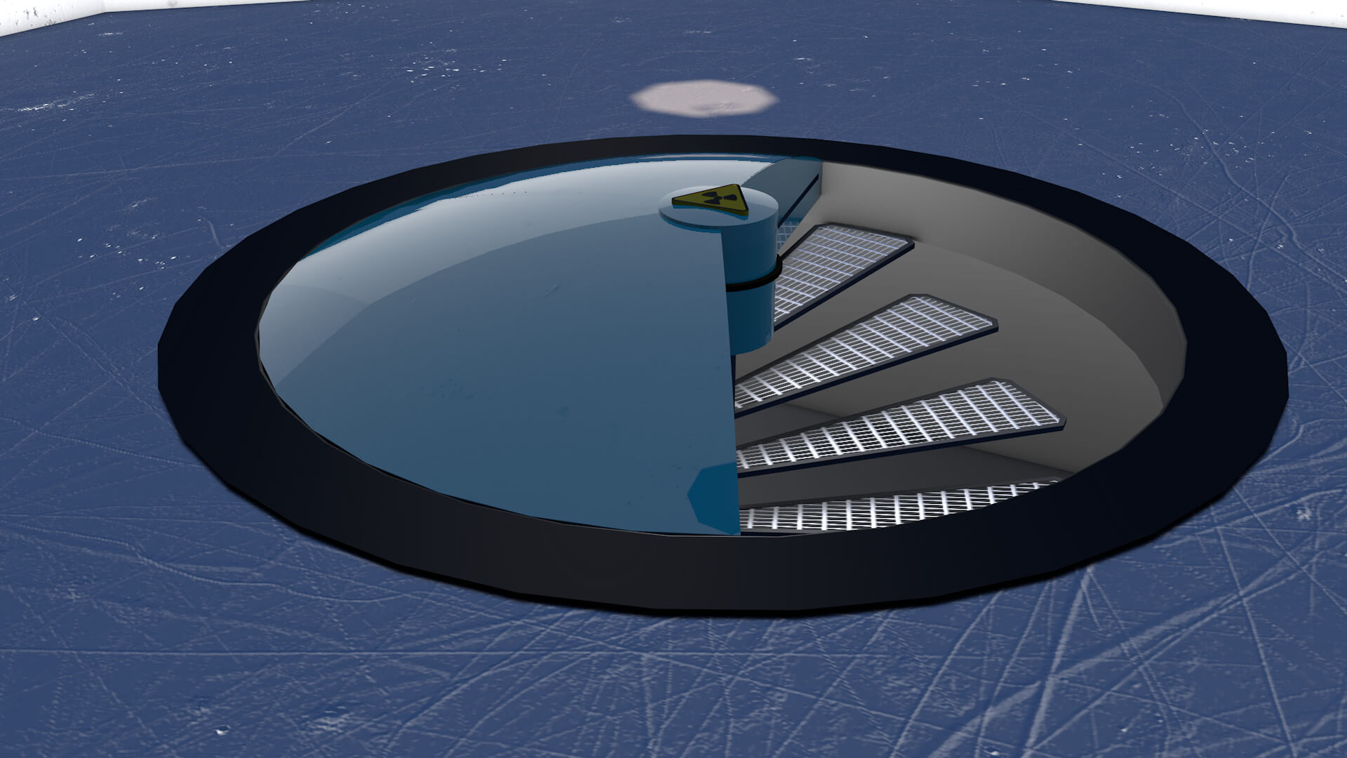 Lunar Shelter Bunker - 3D Model by renatodalle