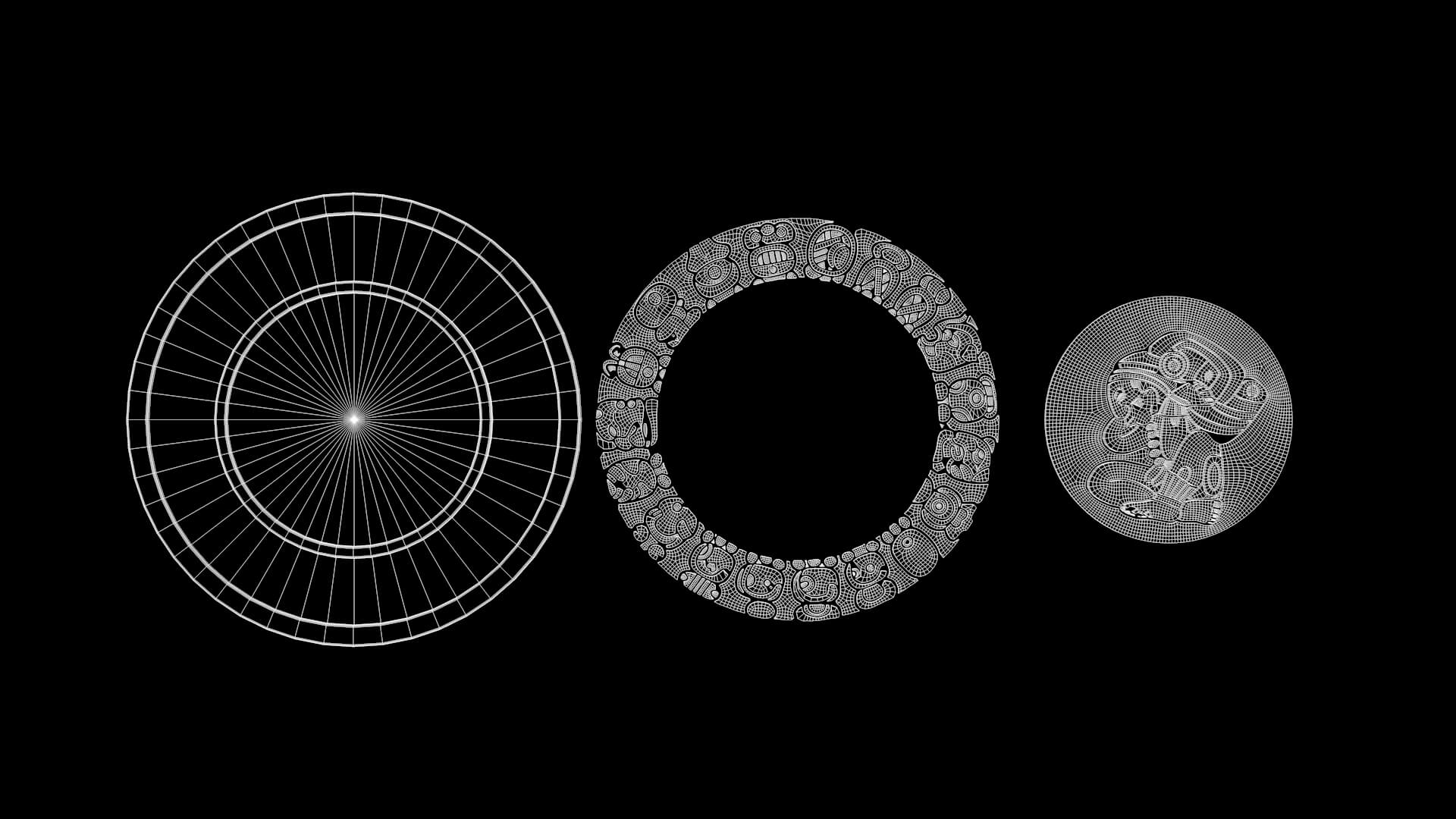 Mayan Calendar - 3D Model by renatodalle