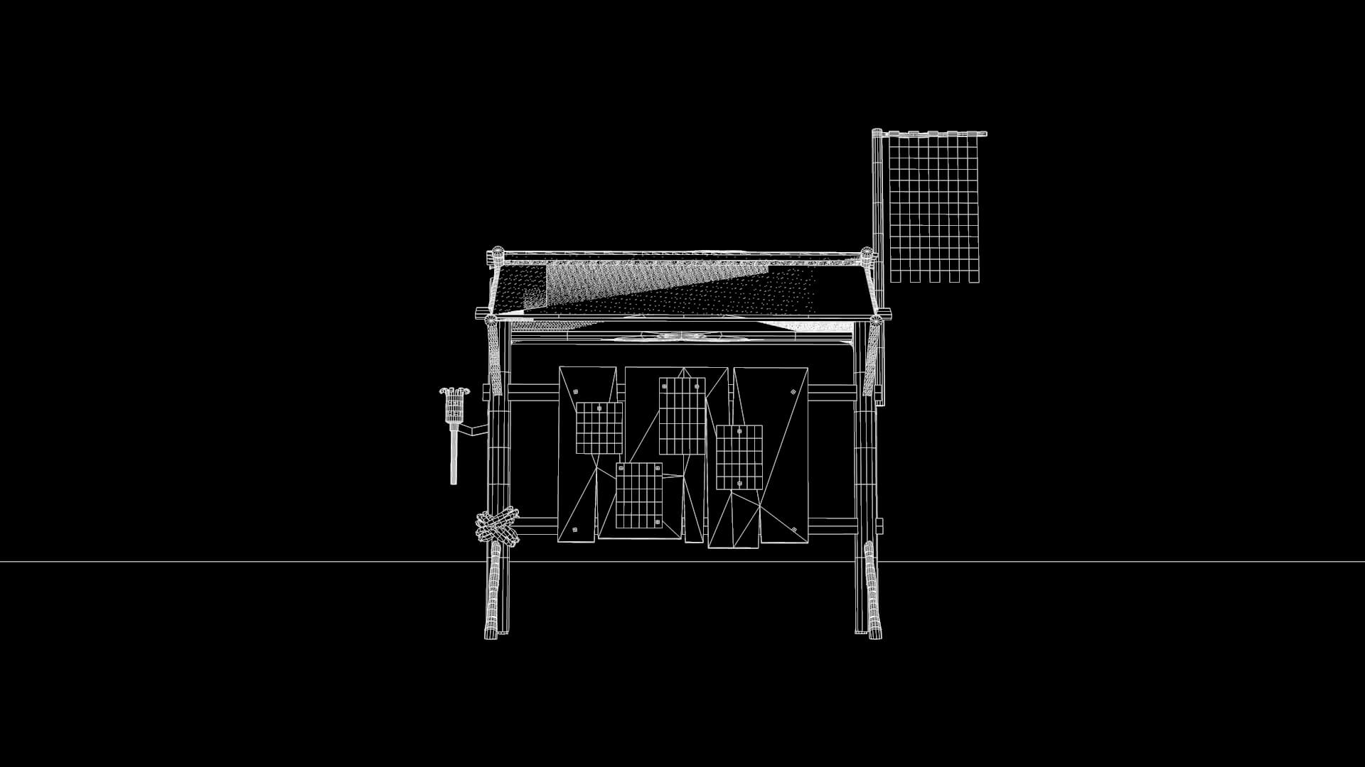 Medieval Kingdom Message Board Scene - 3D Model by renatodalle