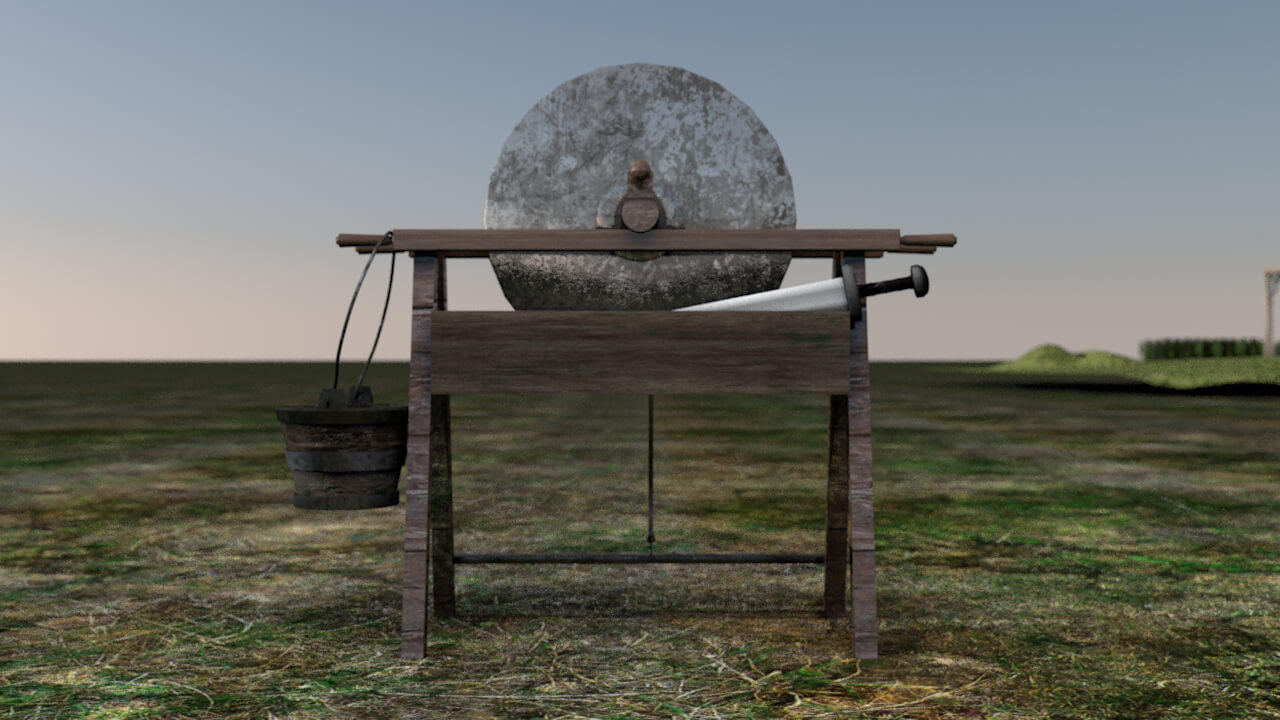 Medieval Shapering Machine - 3D Model by renatodalle