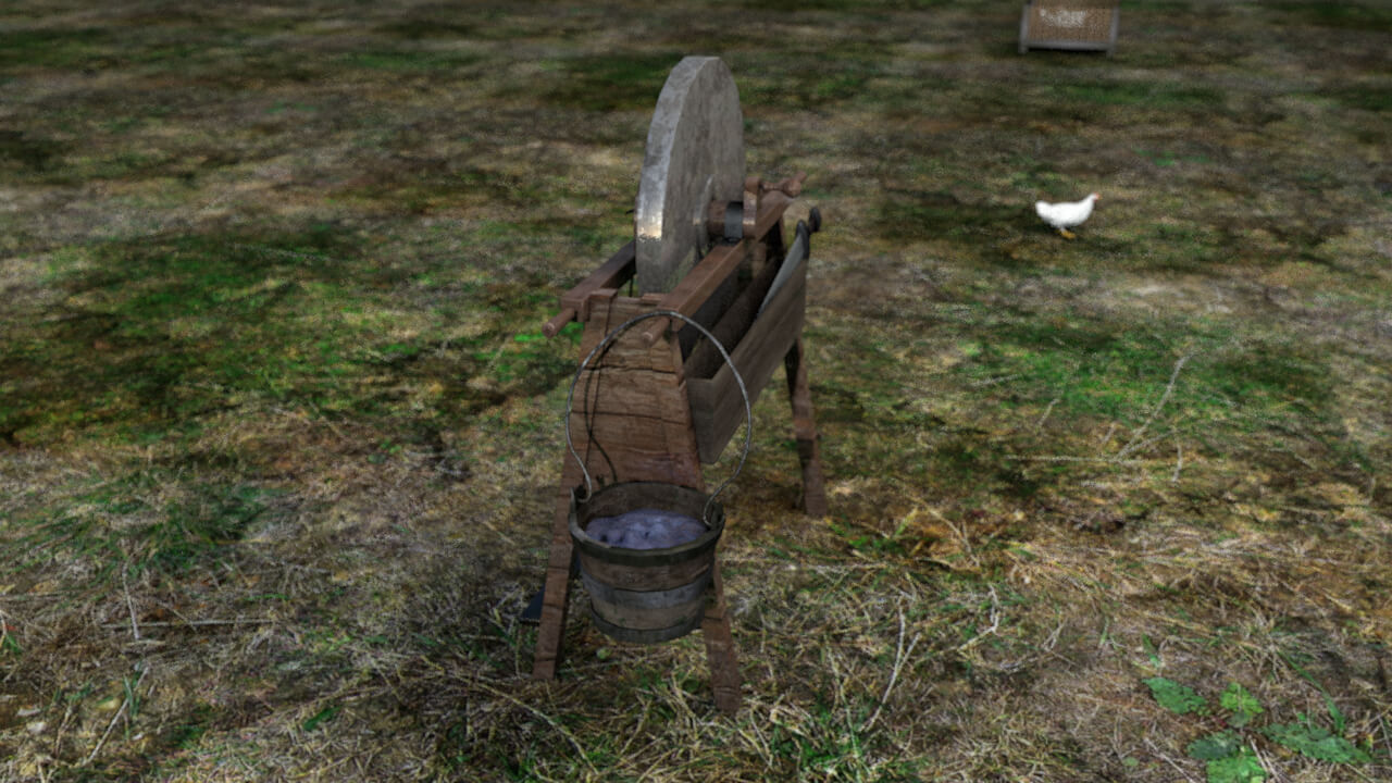 Medieval Shapering Machine - 3D Model by renatodalle