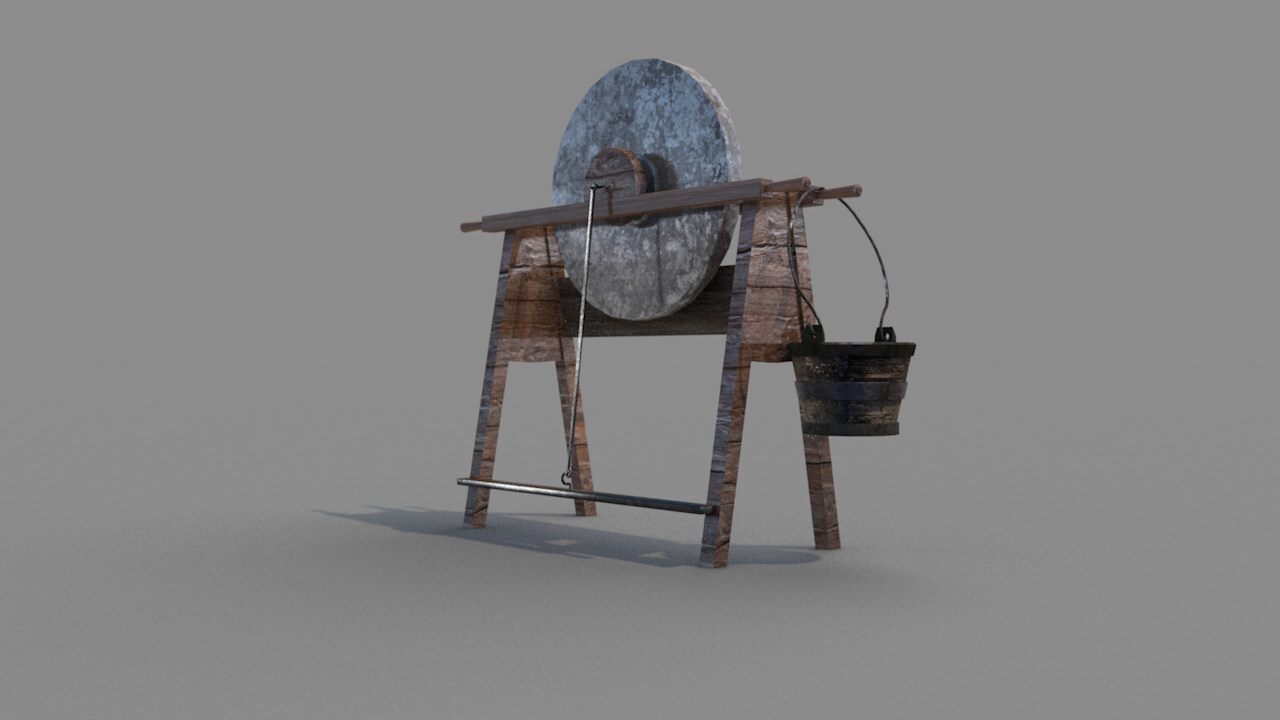 Medieval Shapering Machine - 3D Model by renatodalle