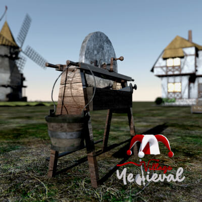 Medieval Shapering Machine - 3D Model by renatodalle