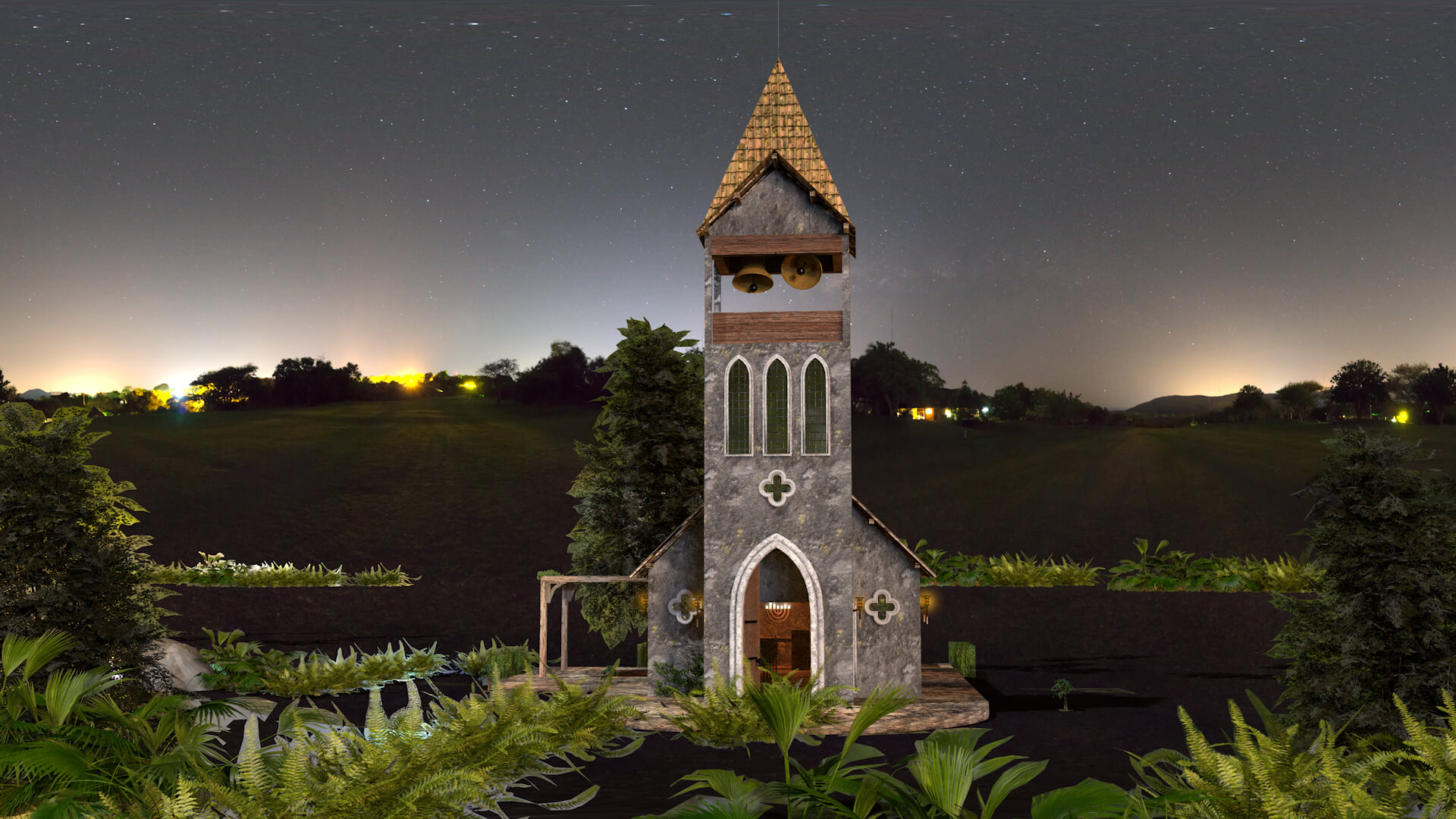 Medieval Temple 2024 - 3D Model by renatodalle