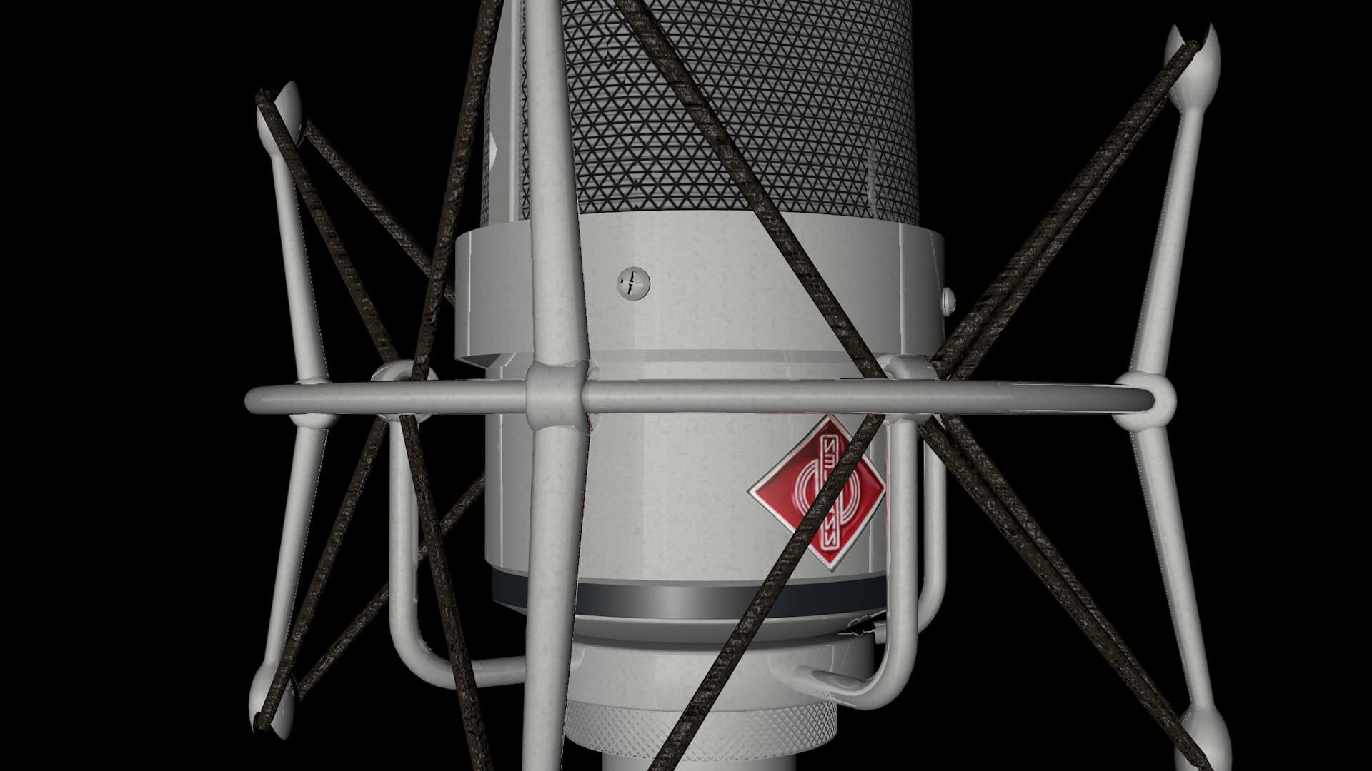 Microfone O Newman Tlm 103 - 3D Model by renatodalle