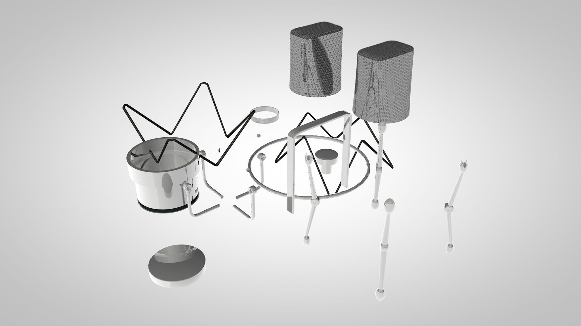 Microfone O Newman Tlm 103 - 3D Model by renatodalle