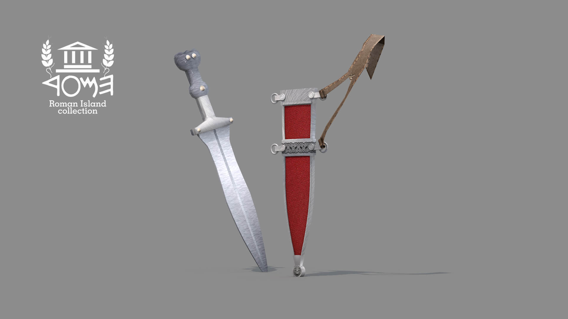 Praetorian Soldiers Knife - Free 3D Model by renatodalle