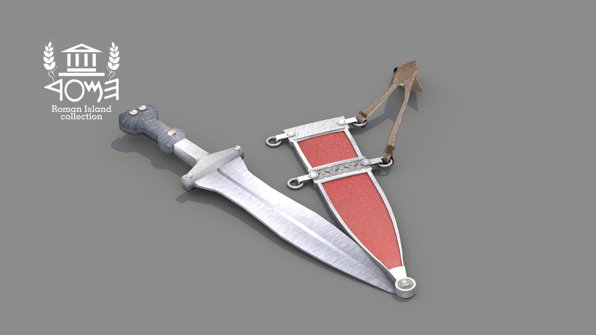 Praetorian Soldiers Knife - Free 3D Model by renatodalle