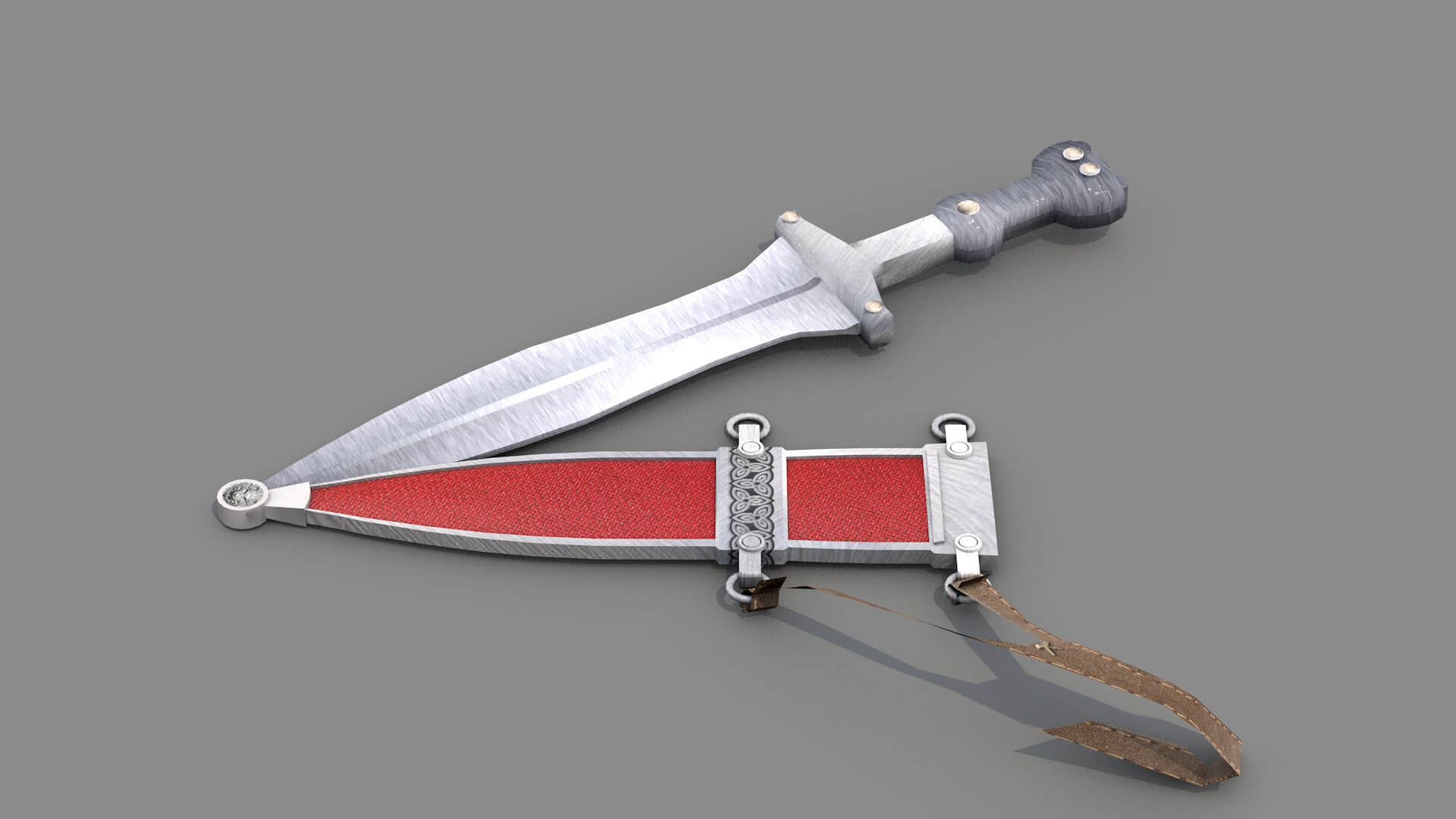 Praetorian Soldiers Knife - Free 3D Model by renatodalle