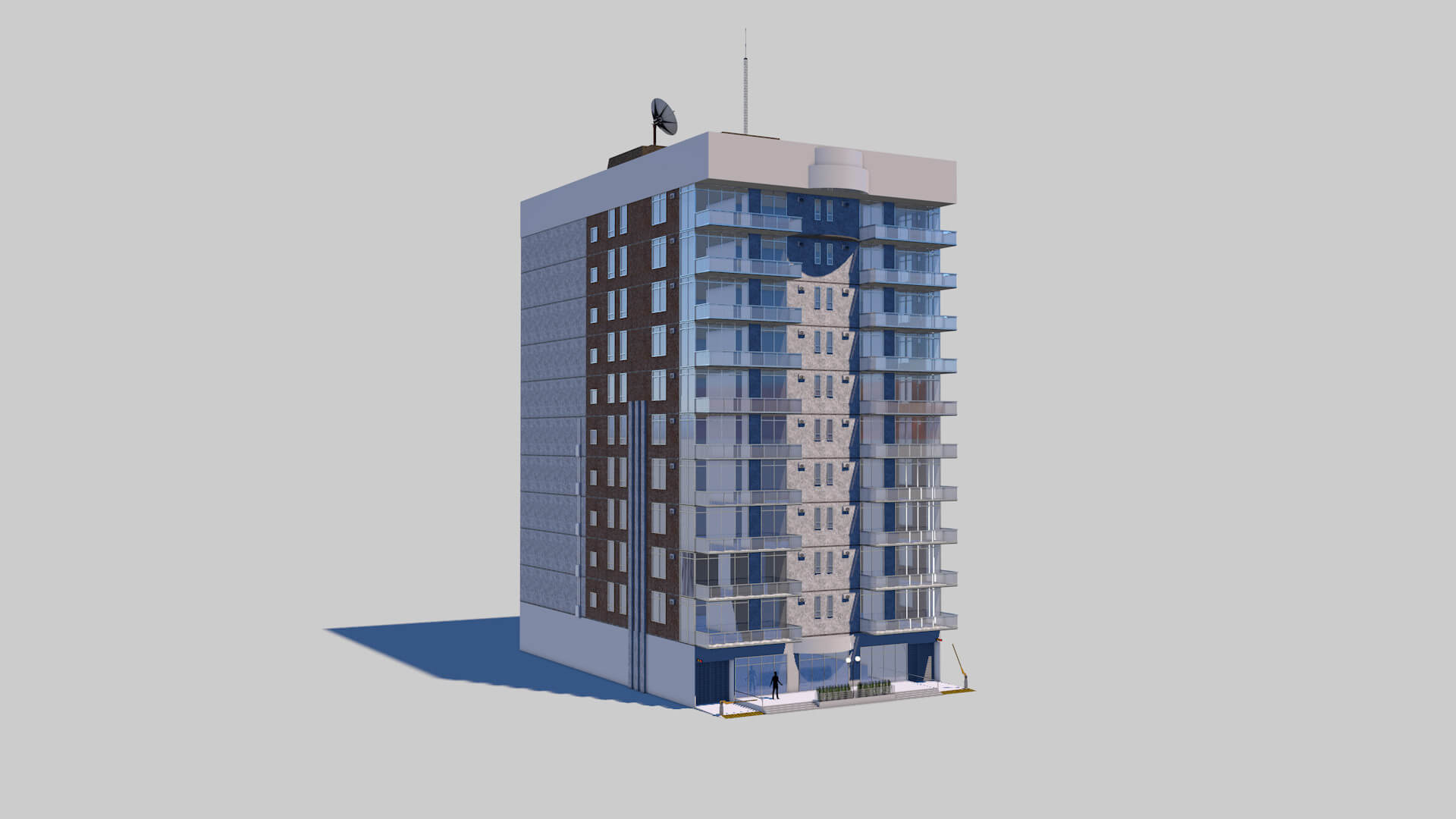Residential Building Dalle 0 034 - 3D Model by renatodalle
