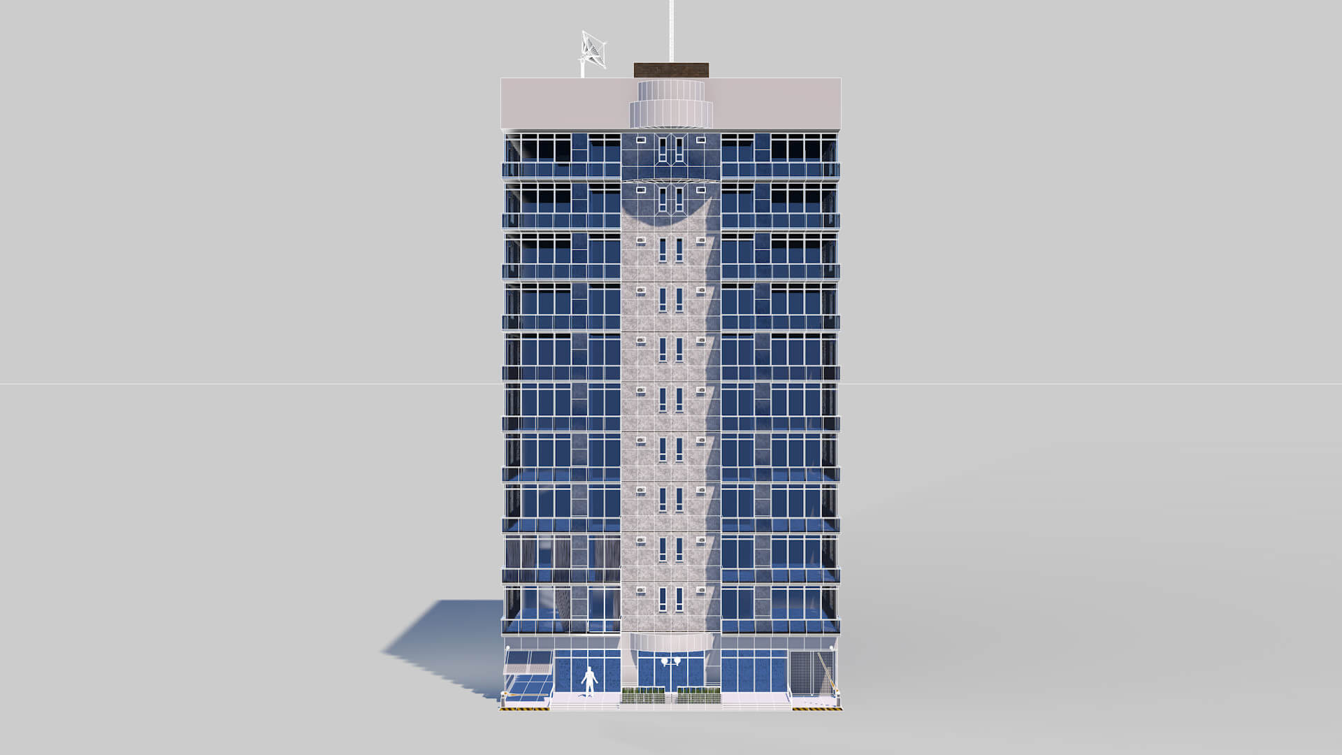 Residential Building Dalle 0 034 - 3D Model by renatodalle