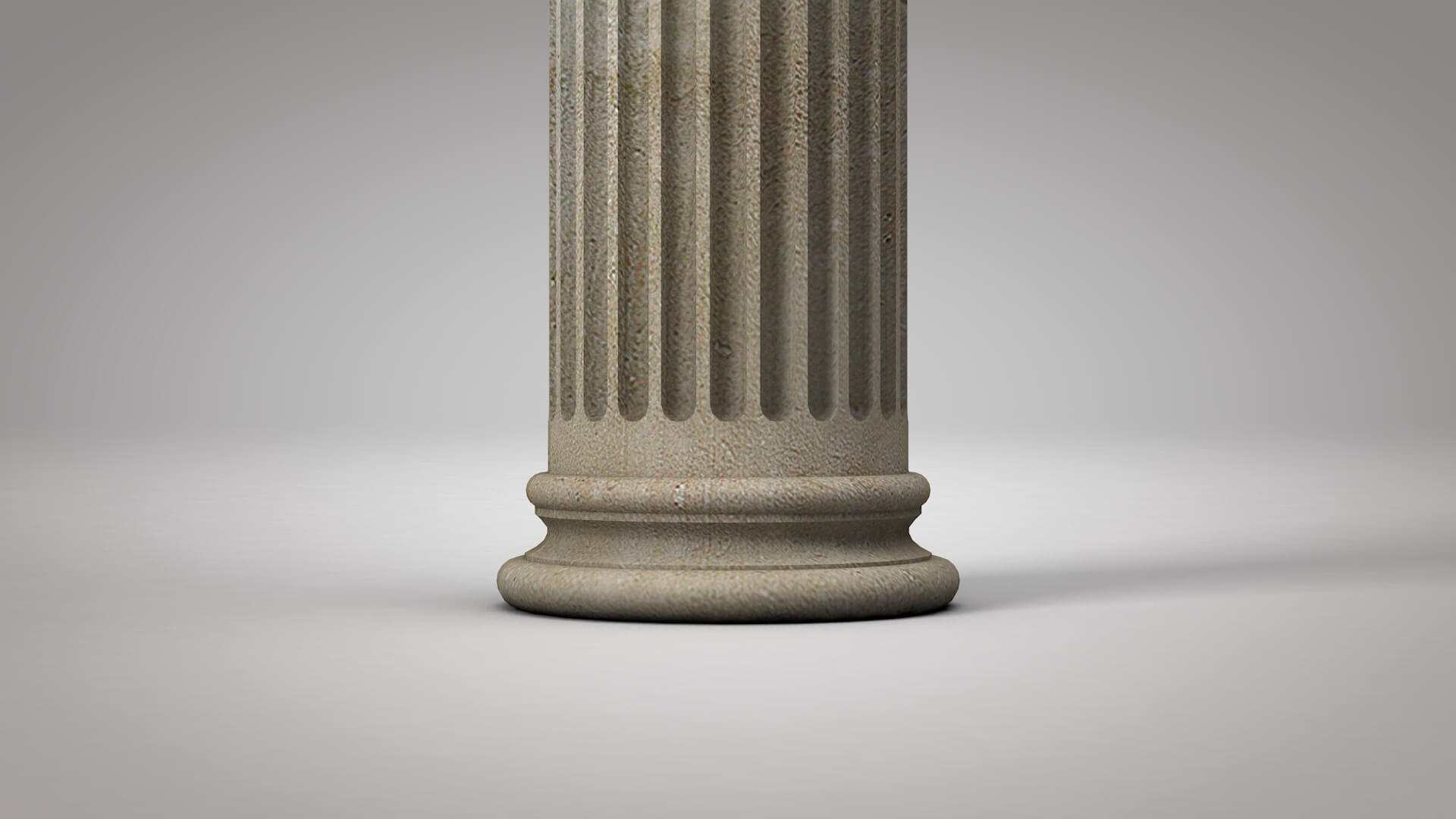 Roman Corinthian Column - 3D Model by renatodalle
