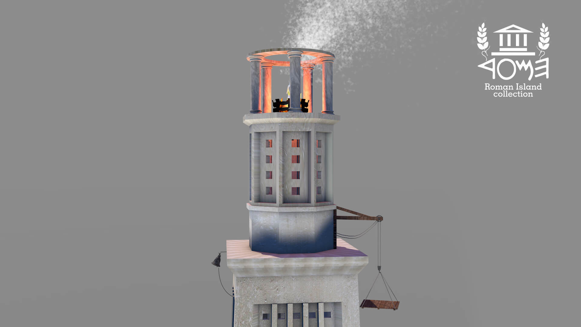 Roman Island Faro - 3D Model by renatodalle