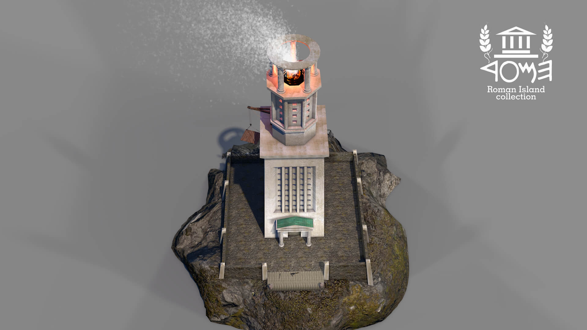 Roman Island Faro - 3D Model by renatodalle