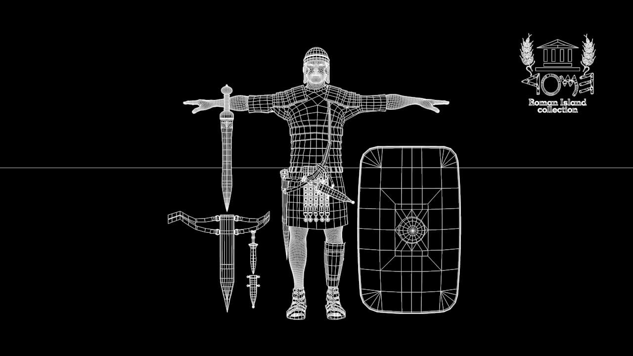 Roman Island Praetorian - 3D Model by renatodalle