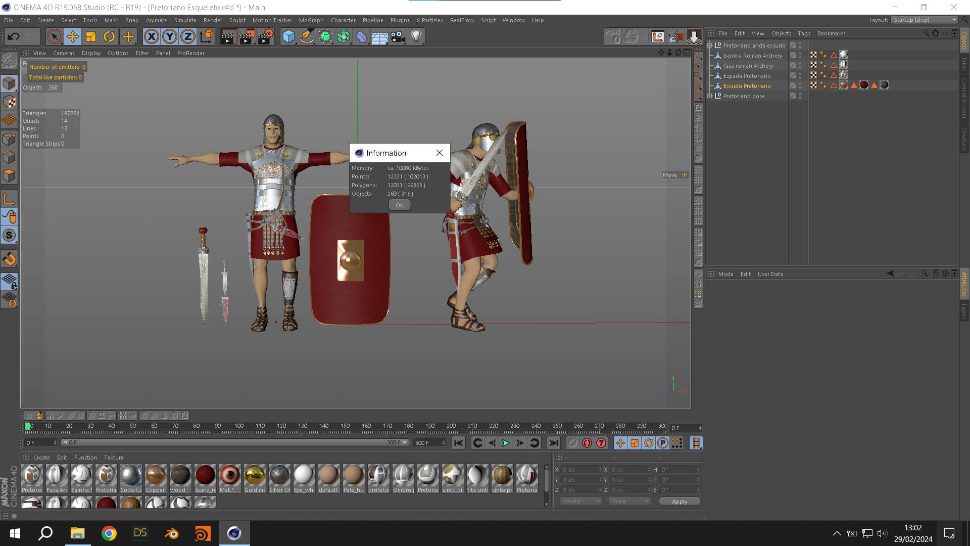 Roman Island Praetorian - 3D Model by renatodalle