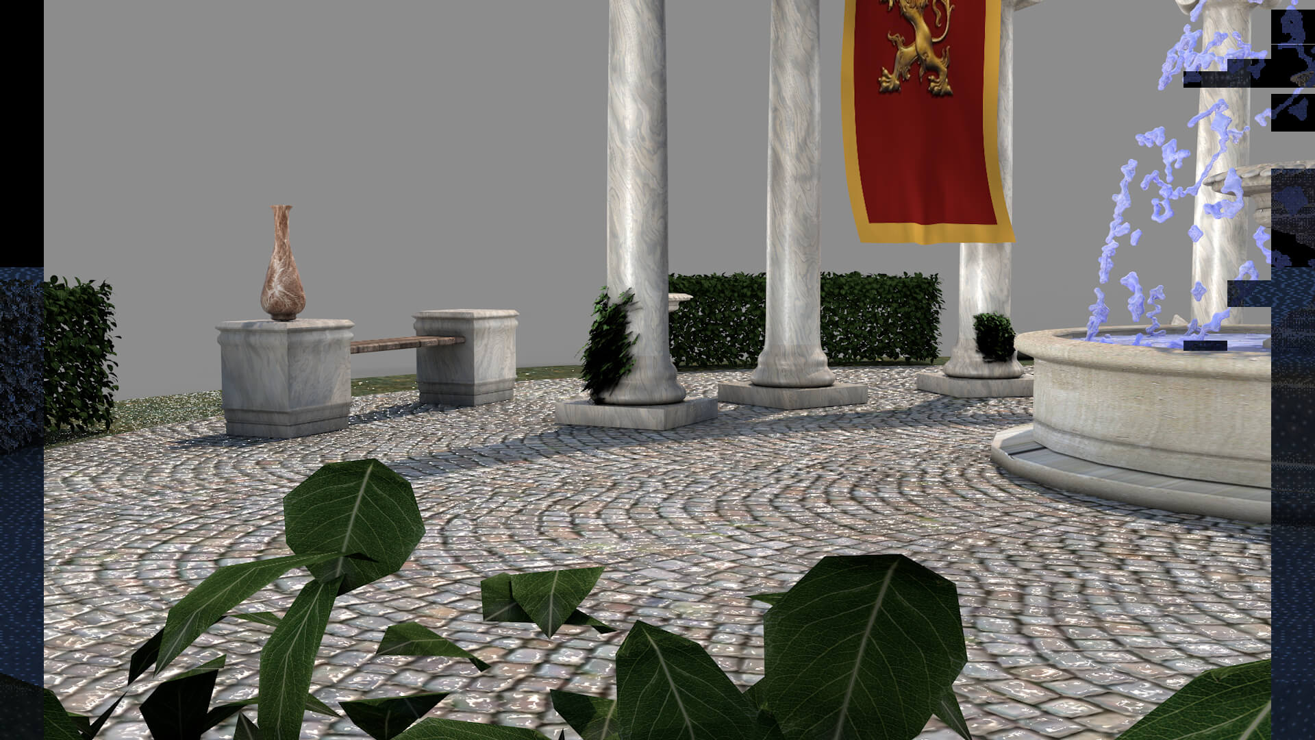 Roman Island Square - 3D Model by renatodalle