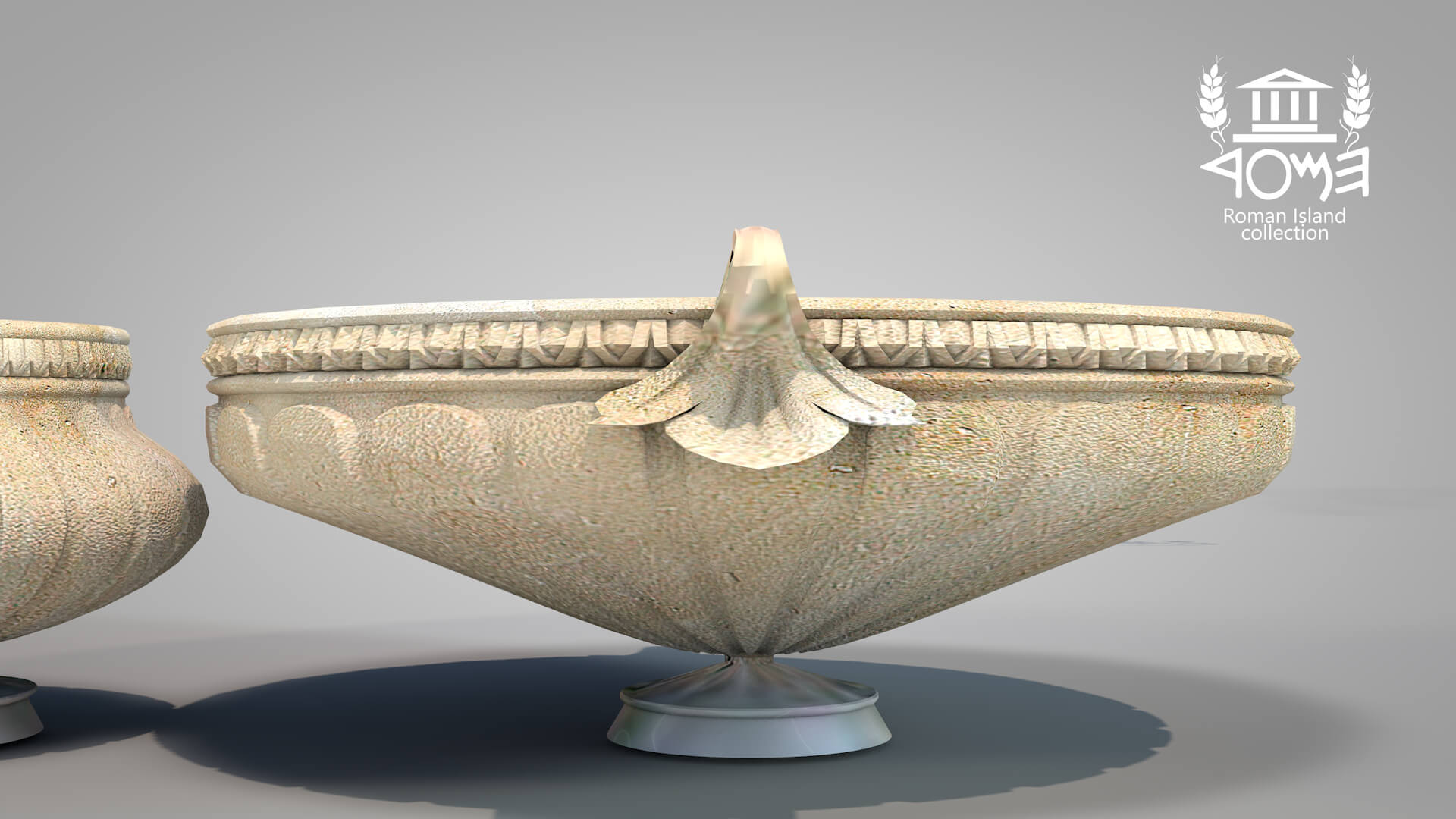 Roman Island Vases - 3D Model by renatodalle