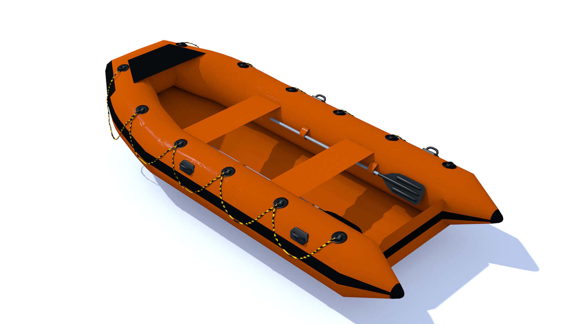 Rubber Life Raft - 3D Model by renatodalle