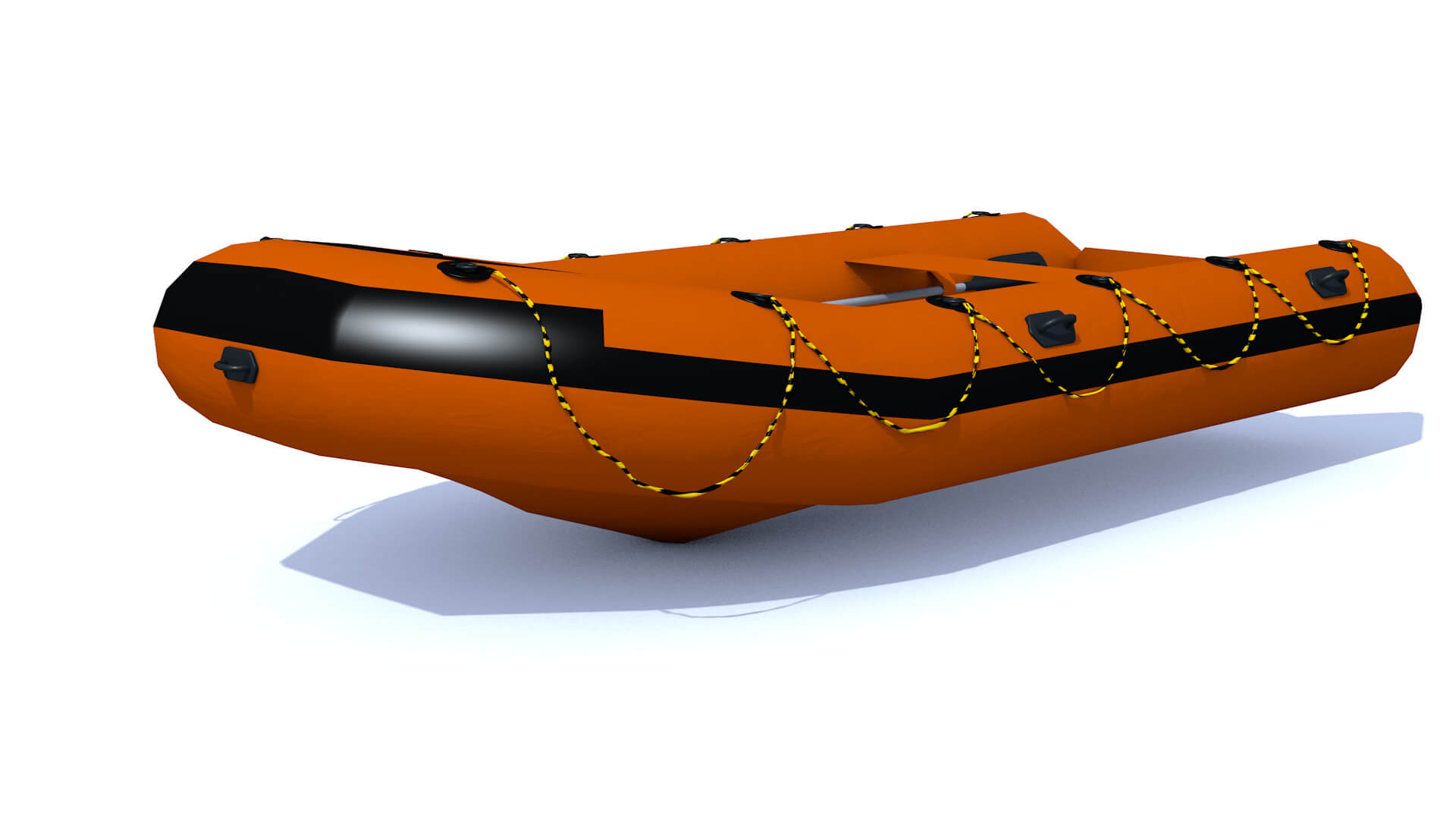 Rubber Life Raft - 3D Model by renatodalle