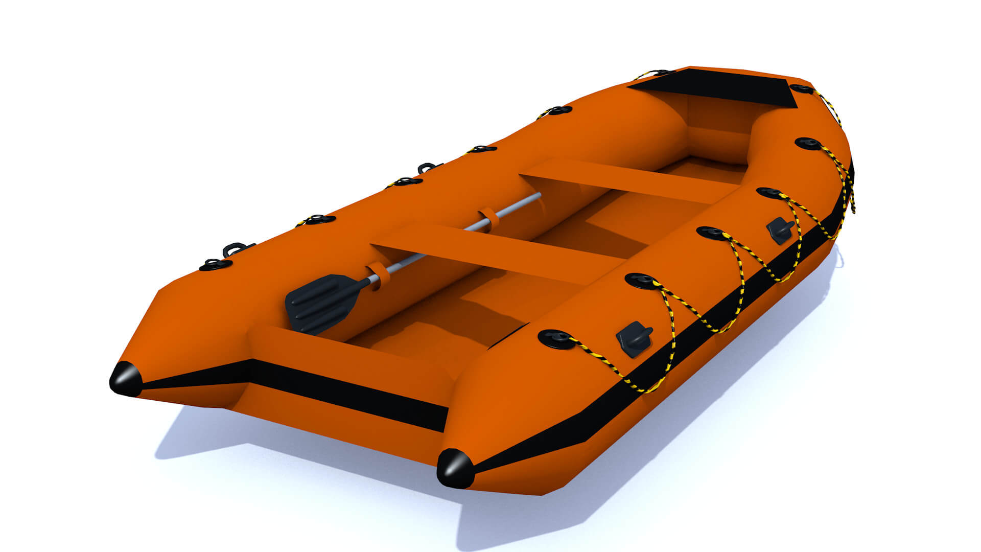 Rubber Life Raft - 3D Model by renatodalle