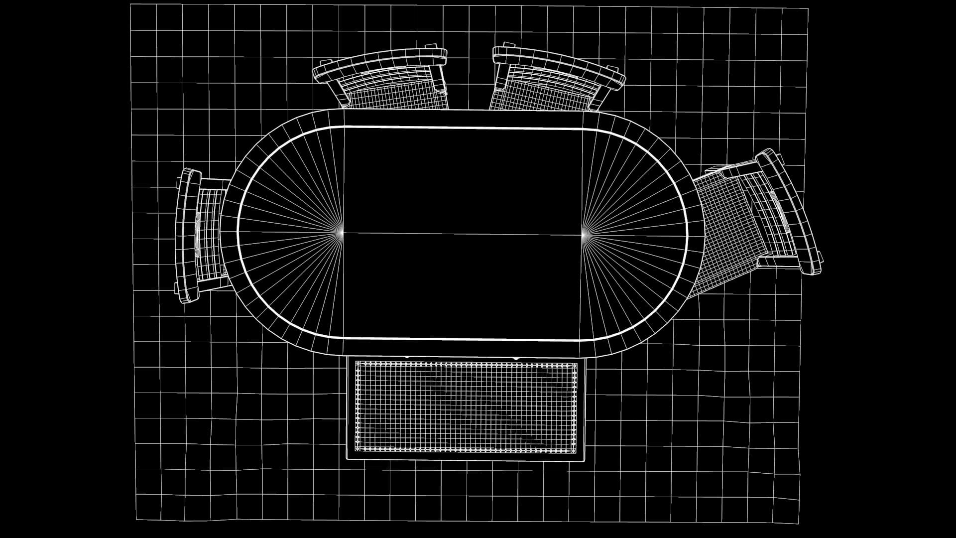 Rustic Dining Table Moon - 3D Model by renatodalle