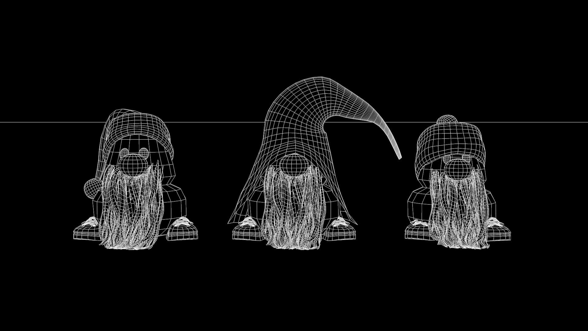 Snowball Doll - 3D Model by renatodalle