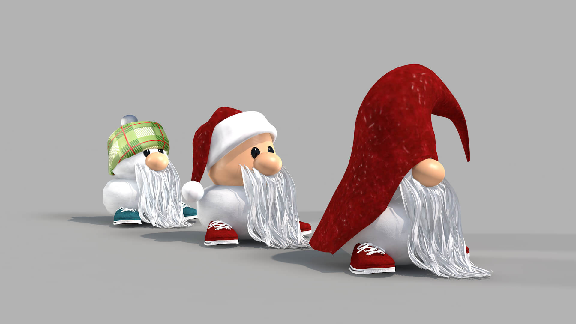 Snowball Doll - 3D Model by renatodalle