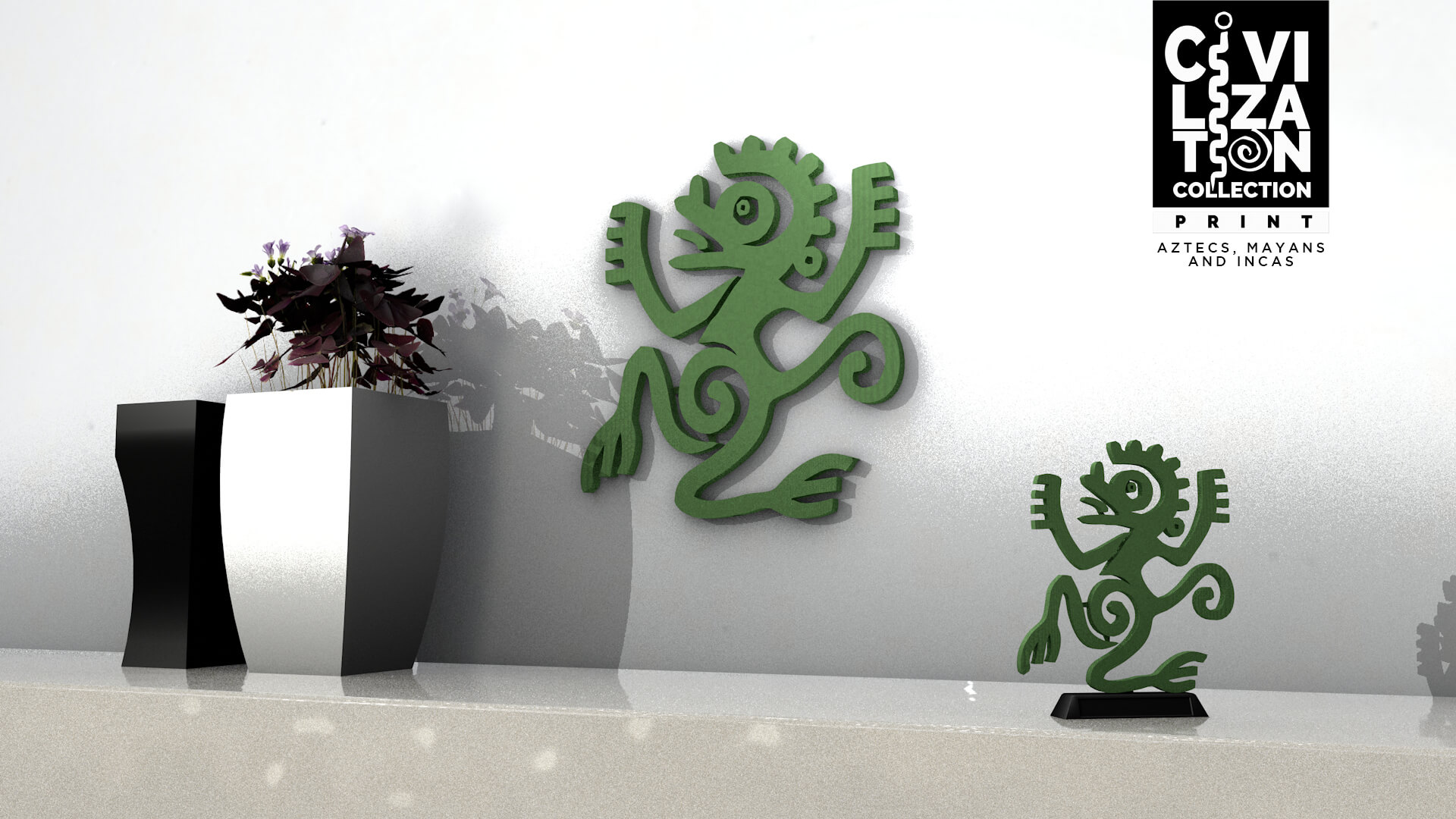 Symbol Civilization 001 - 3D Model by renatodalle