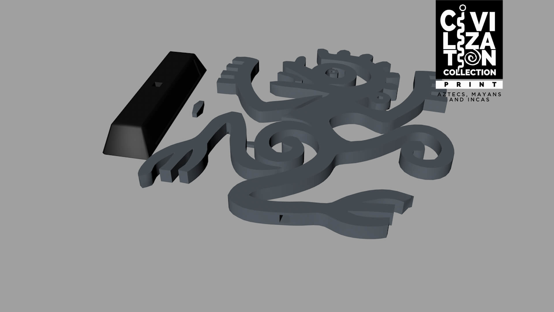 Symbol Civilization 001 - 3D Model by renatodalle