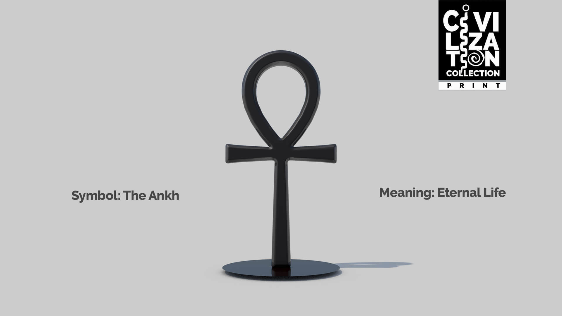 Symbol The Ankh - 3D Model by renatodalle