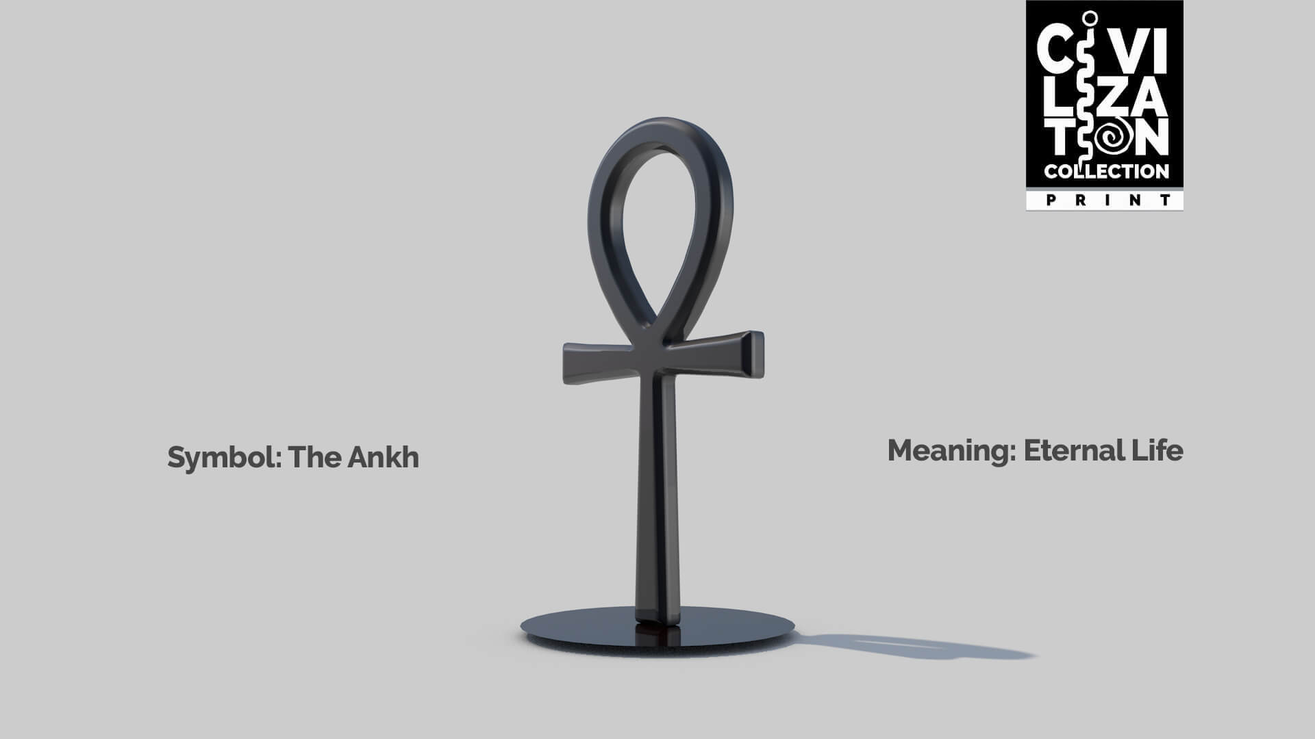 Symbol The Ankh - 3D Model by renatodalle