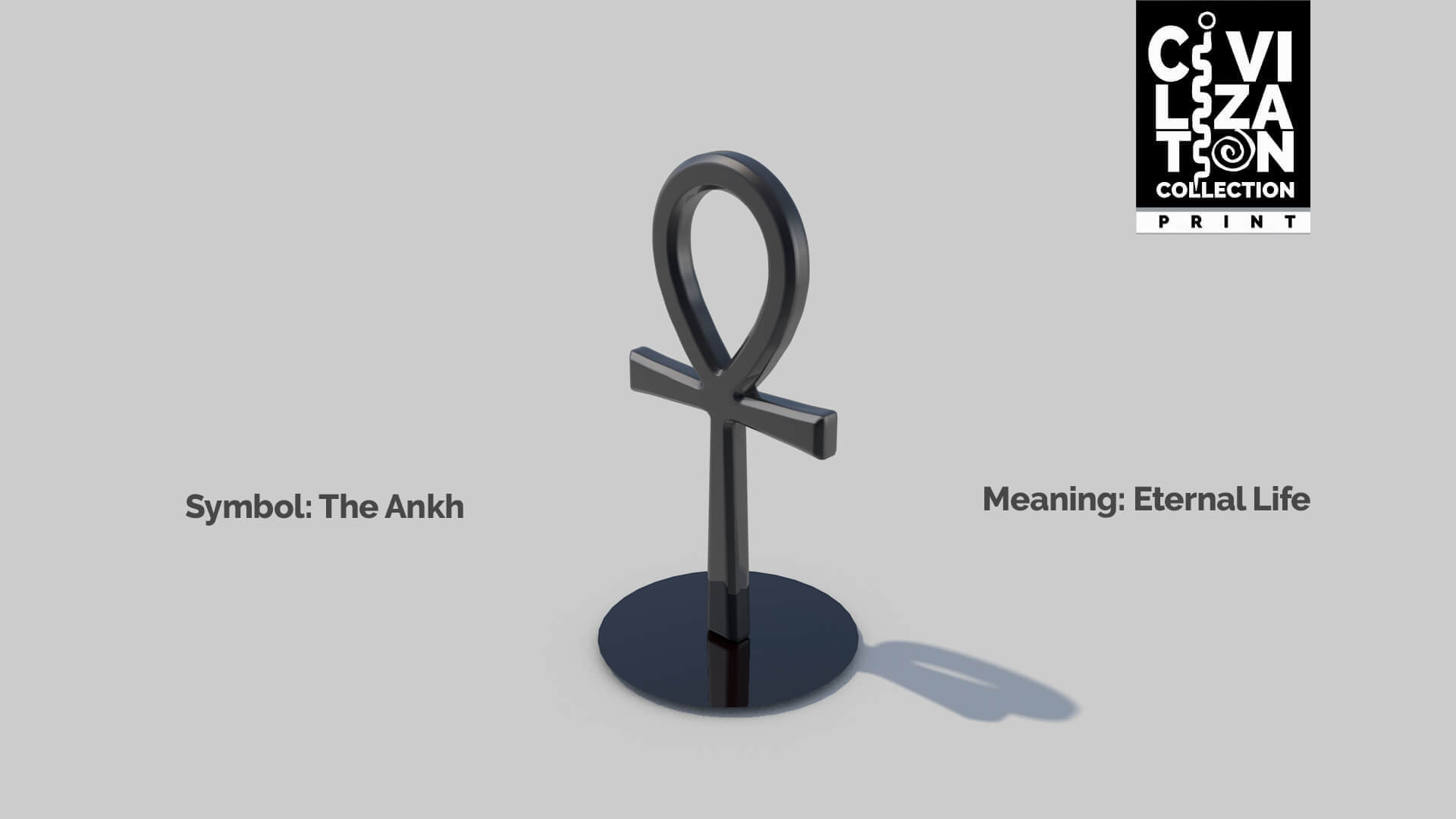 Symbol The Ankh - 3D Model by renatodalle