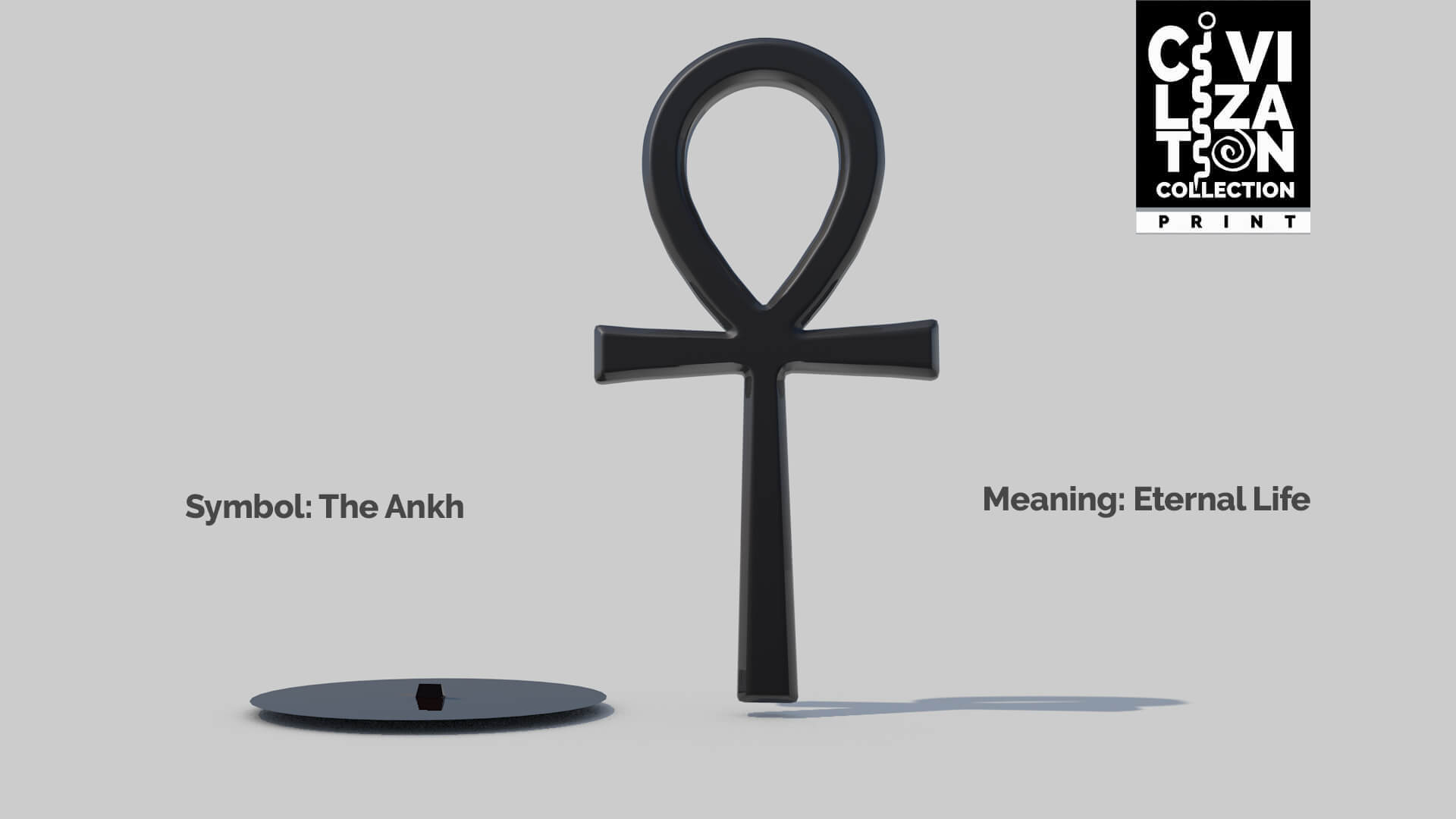 Symbol The Ankh - 3D Model by renatodalle