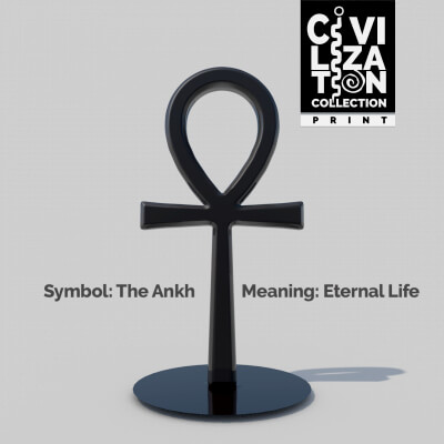 Symbol The Ankh - 3D Model by renatodalle