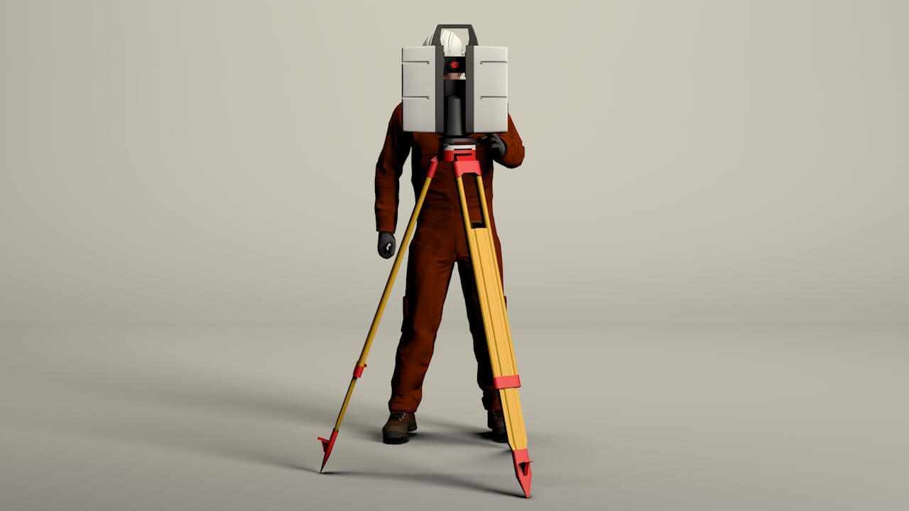 Taqueometros Full Station - 3D Model by renatodalle