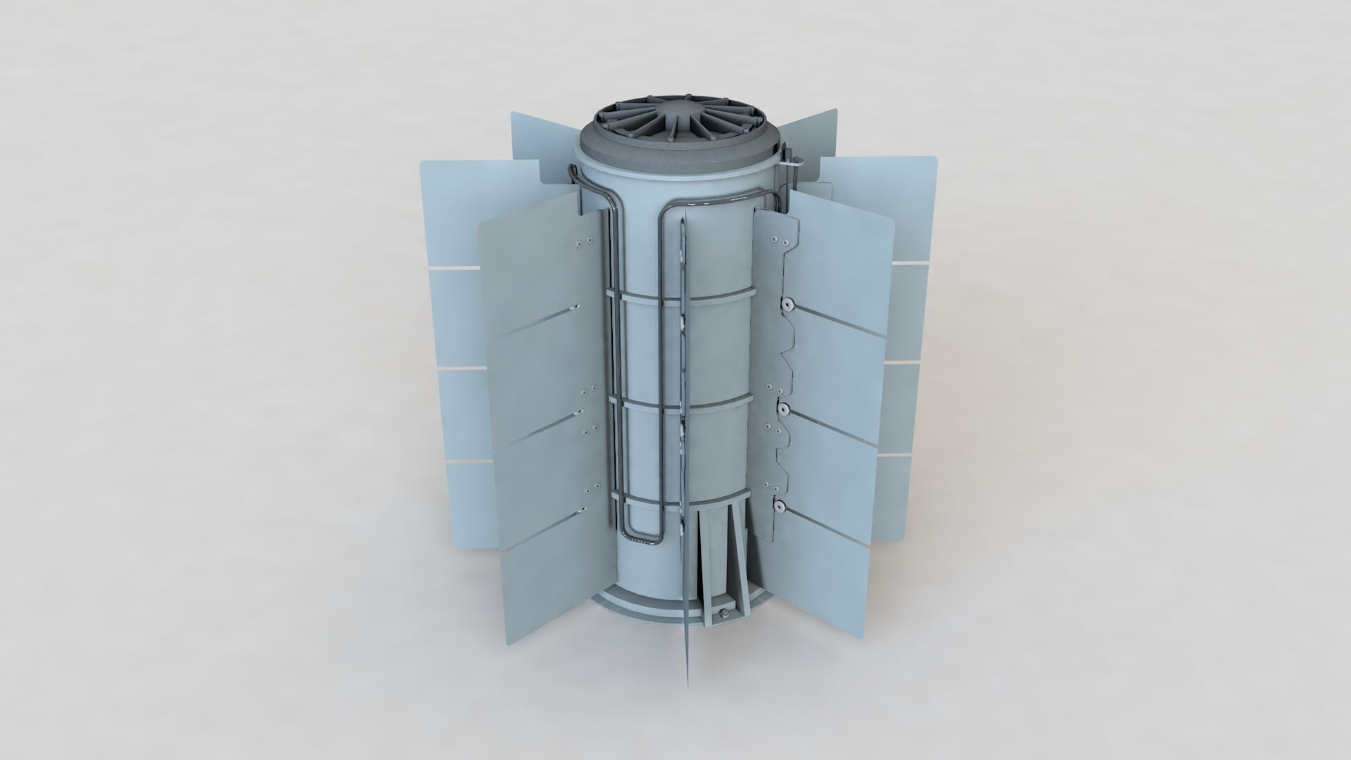 Thermoeletric Power Generator - 3D Model by renatodalle