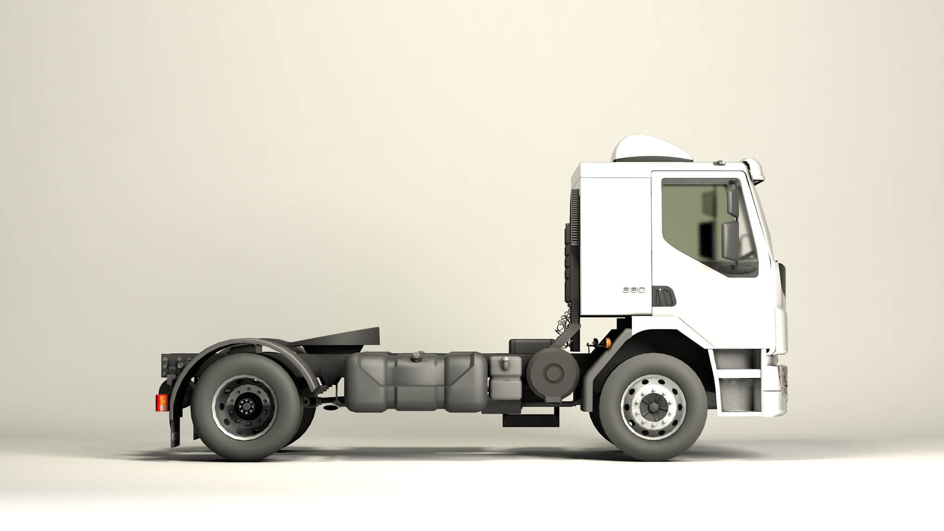 Volvo 330Vm Truck - 3D Model by renatodalle