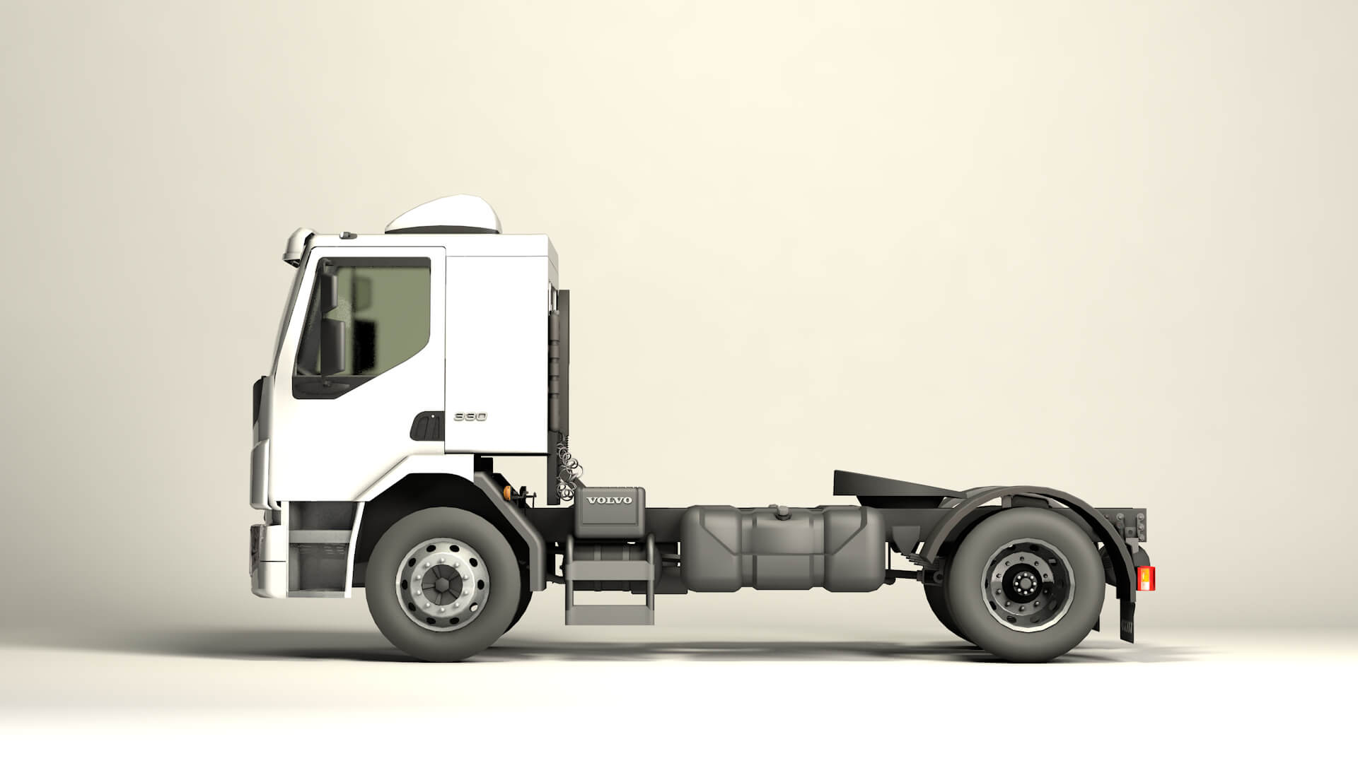 Volvo 330Vm Truck - 3D Model by renatodalle