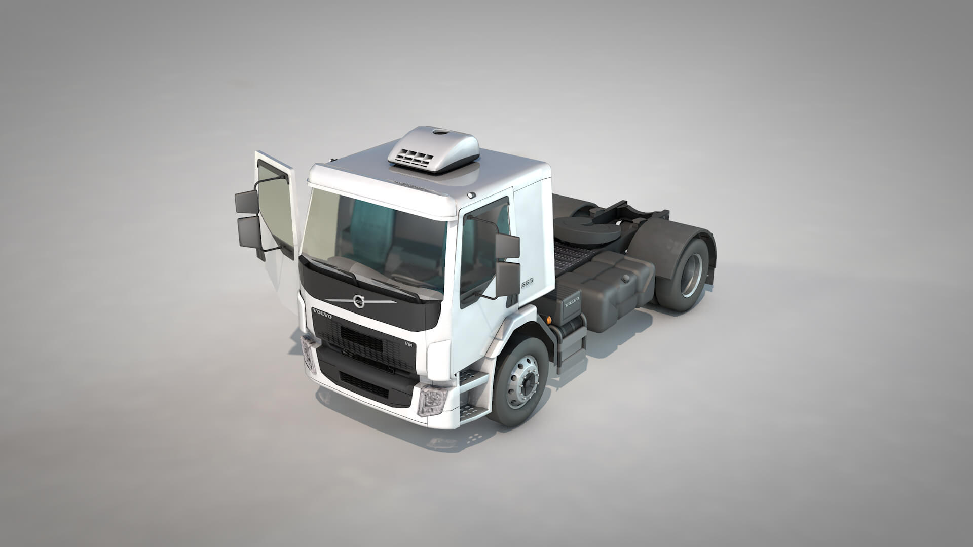 Volvo 330Vm Truck - 3D Model by renatodalle