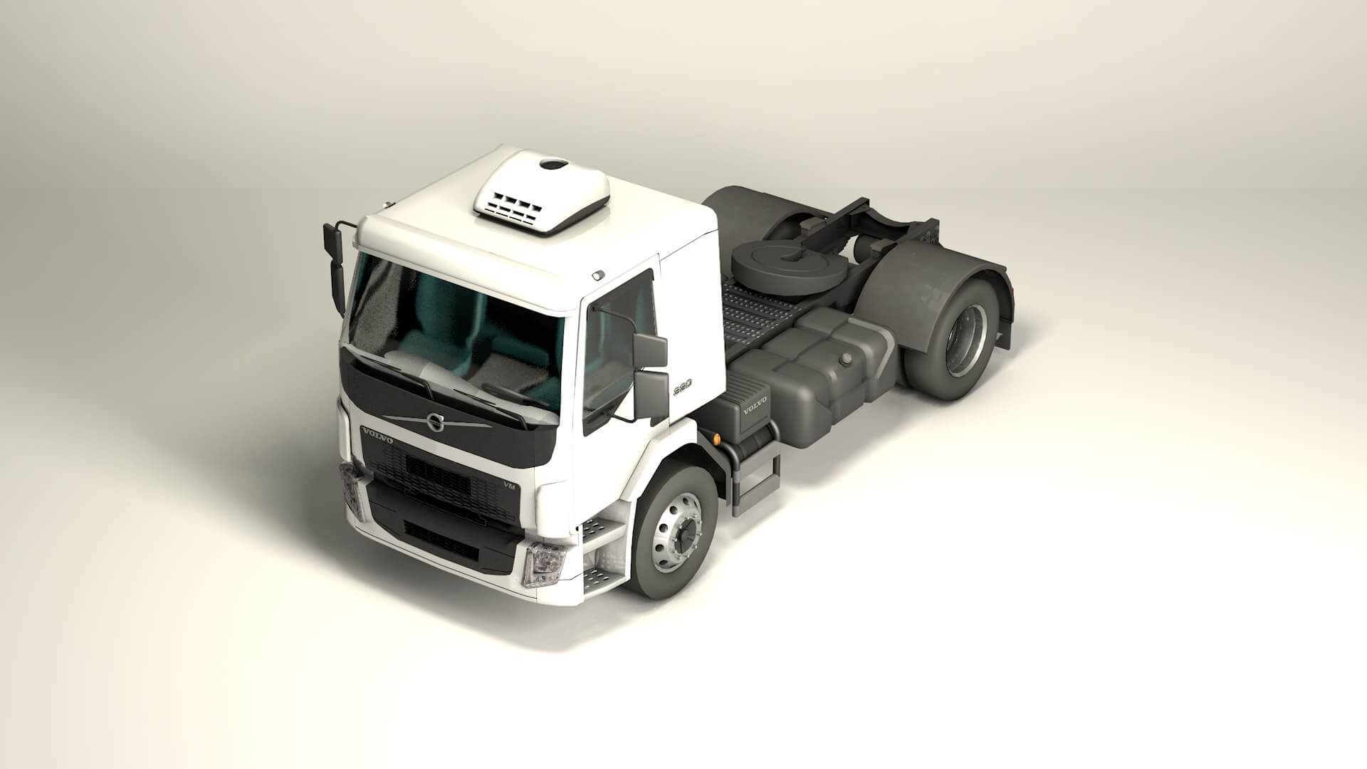 Volvo 330Vm Truck - 3D Model by renatodalle