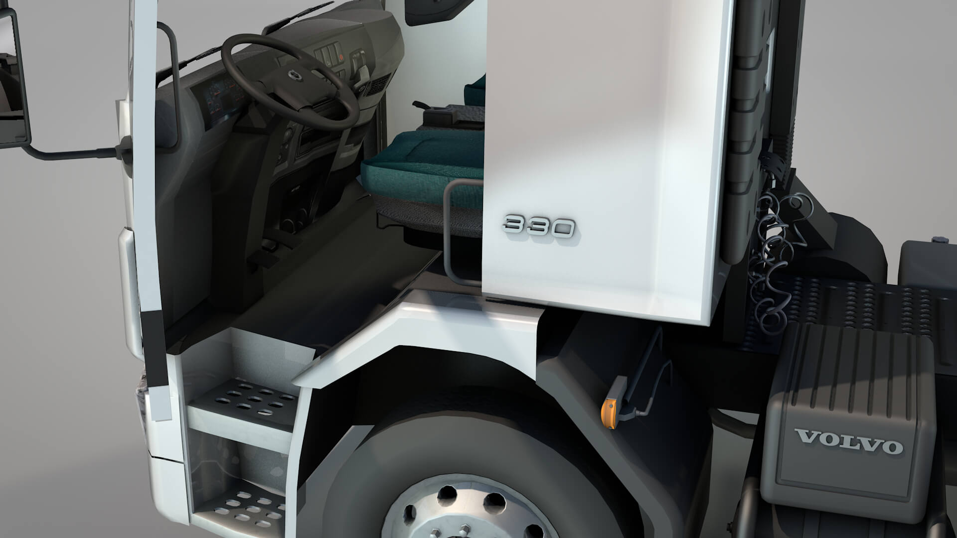 Volvo 330Vm Truck - 3D Model by renatodalle