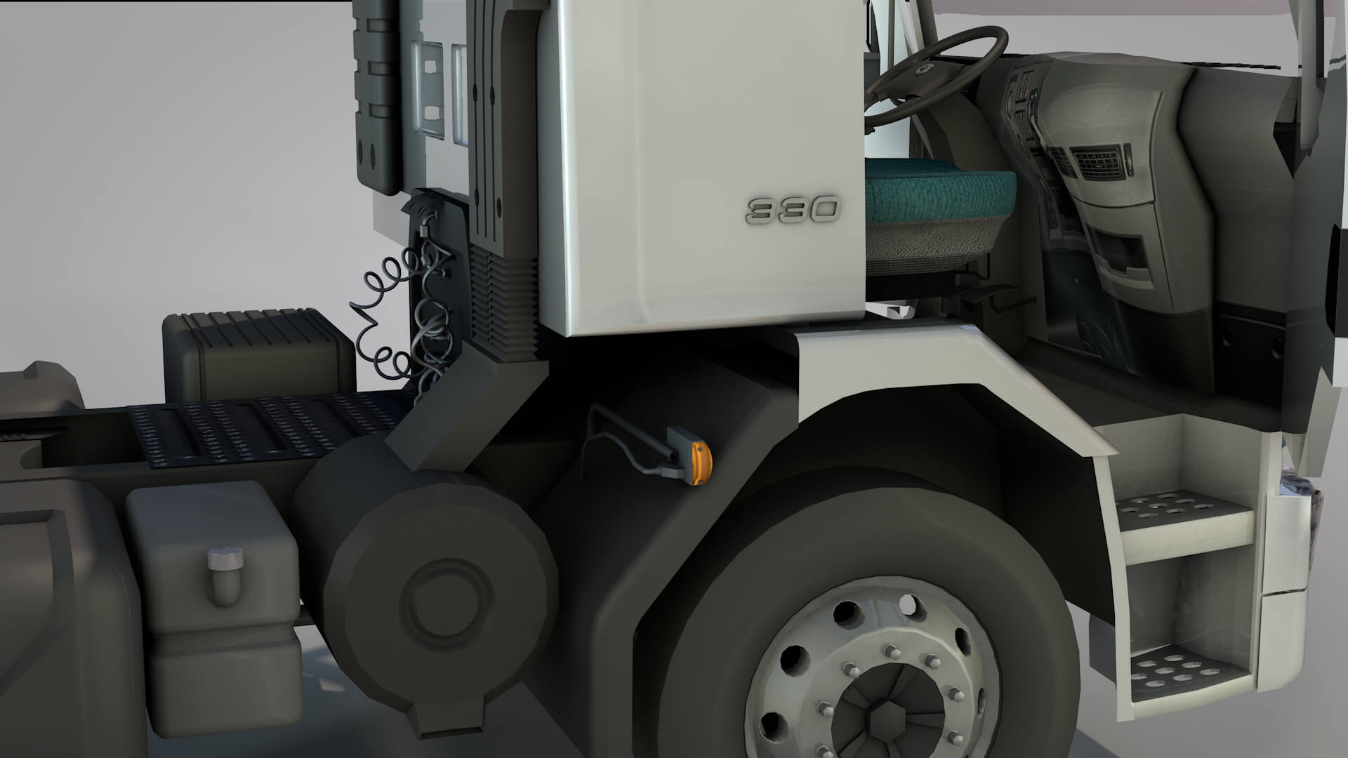 Volvo 330Vm Truck - 3D Model by renatodalle