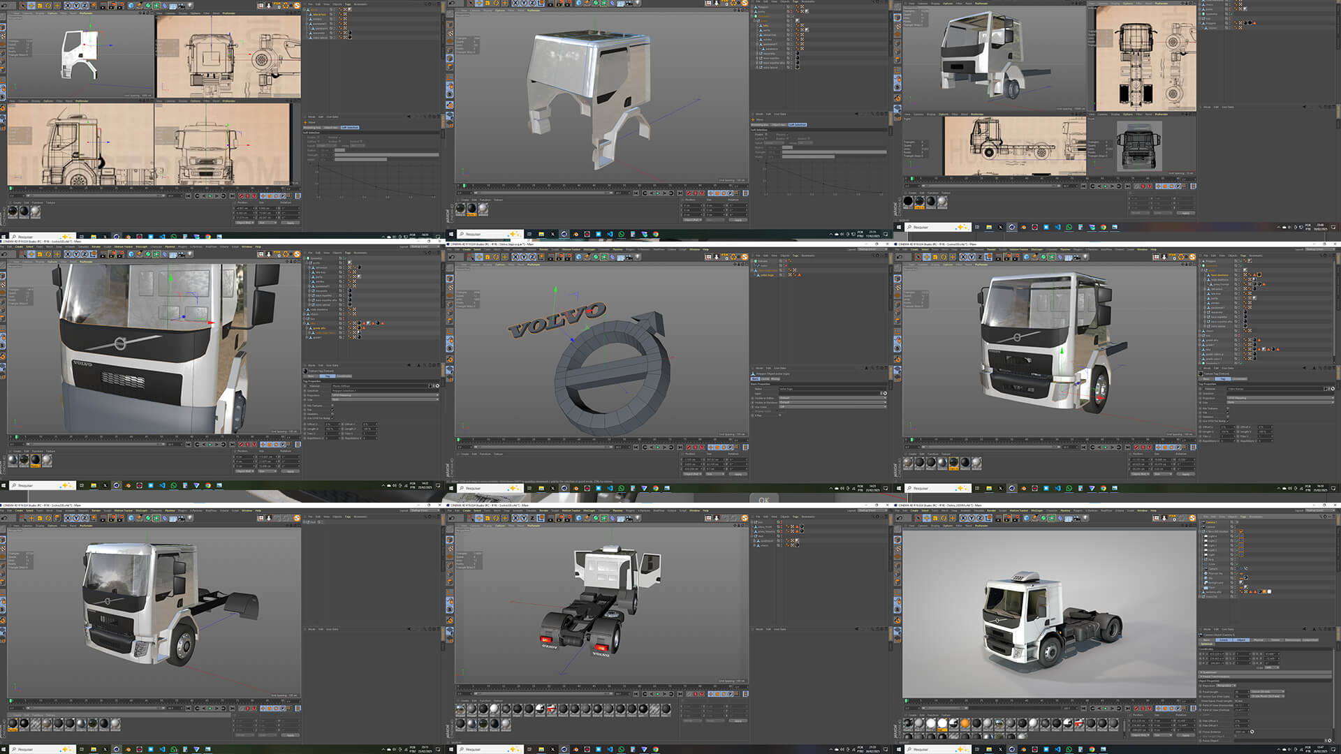 Volvo 330Vm Truck - 3D Model by renatodalle